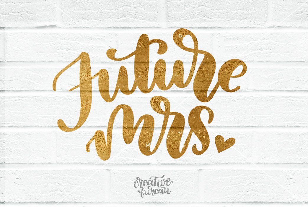 Future Bride SVG DXF Cut File, Future Mrs Svg, Bride Svg (322993 ...