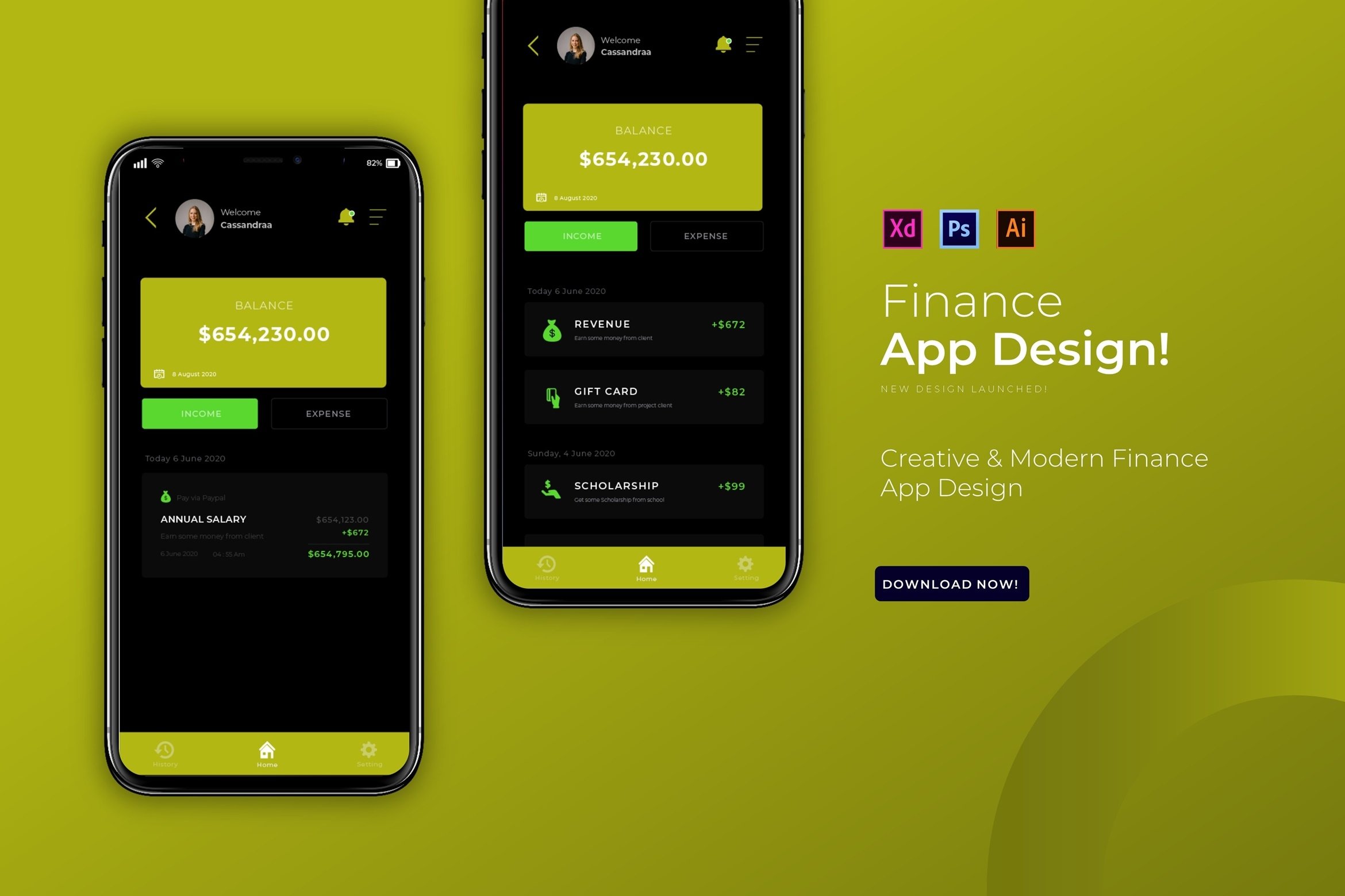 Finance | App Template (800423) | Customizable Templates | Design Bundles