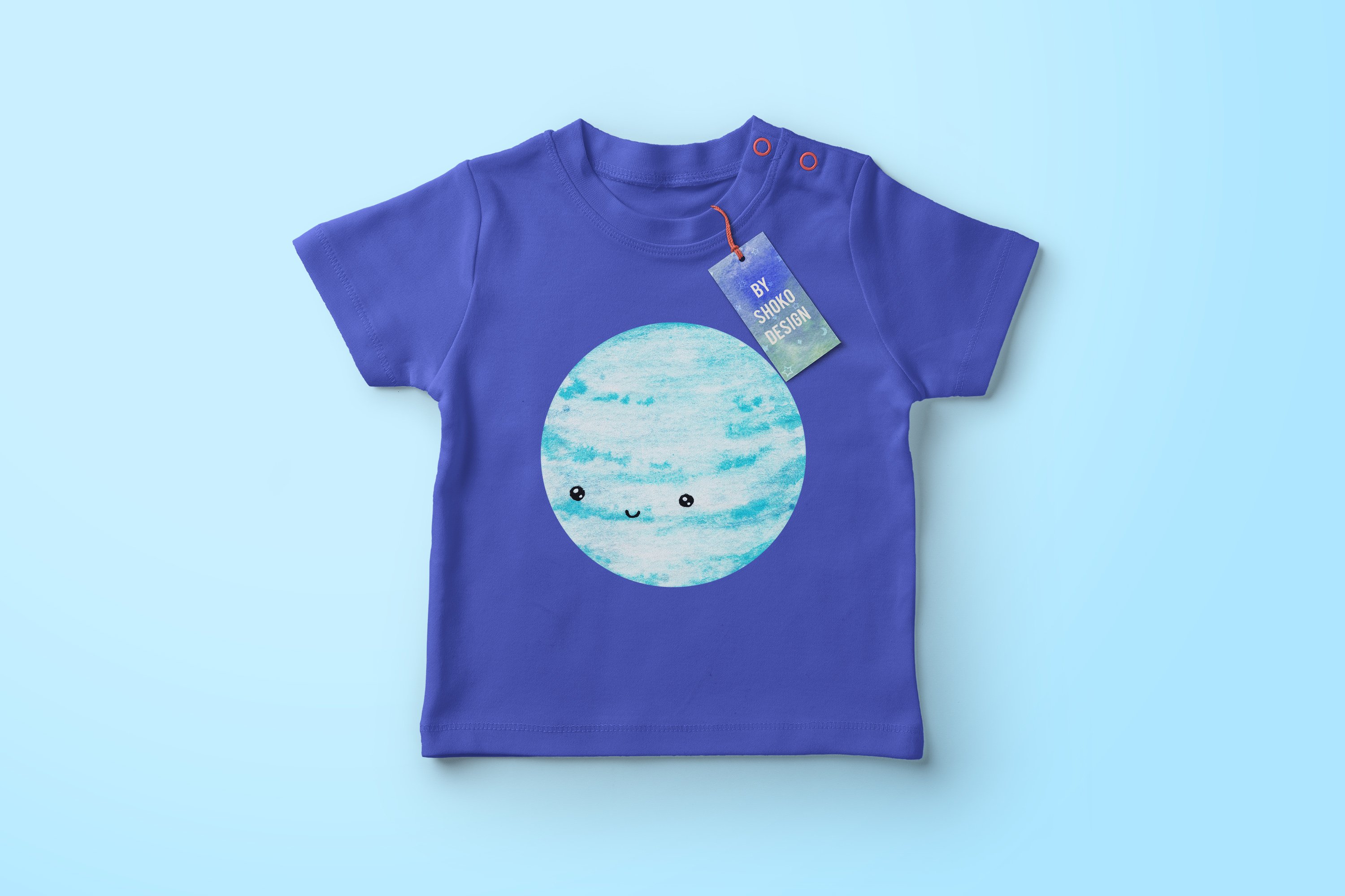 cute sweet planets SOLAR SYSTEM space illustrations cliparts (289405 ...