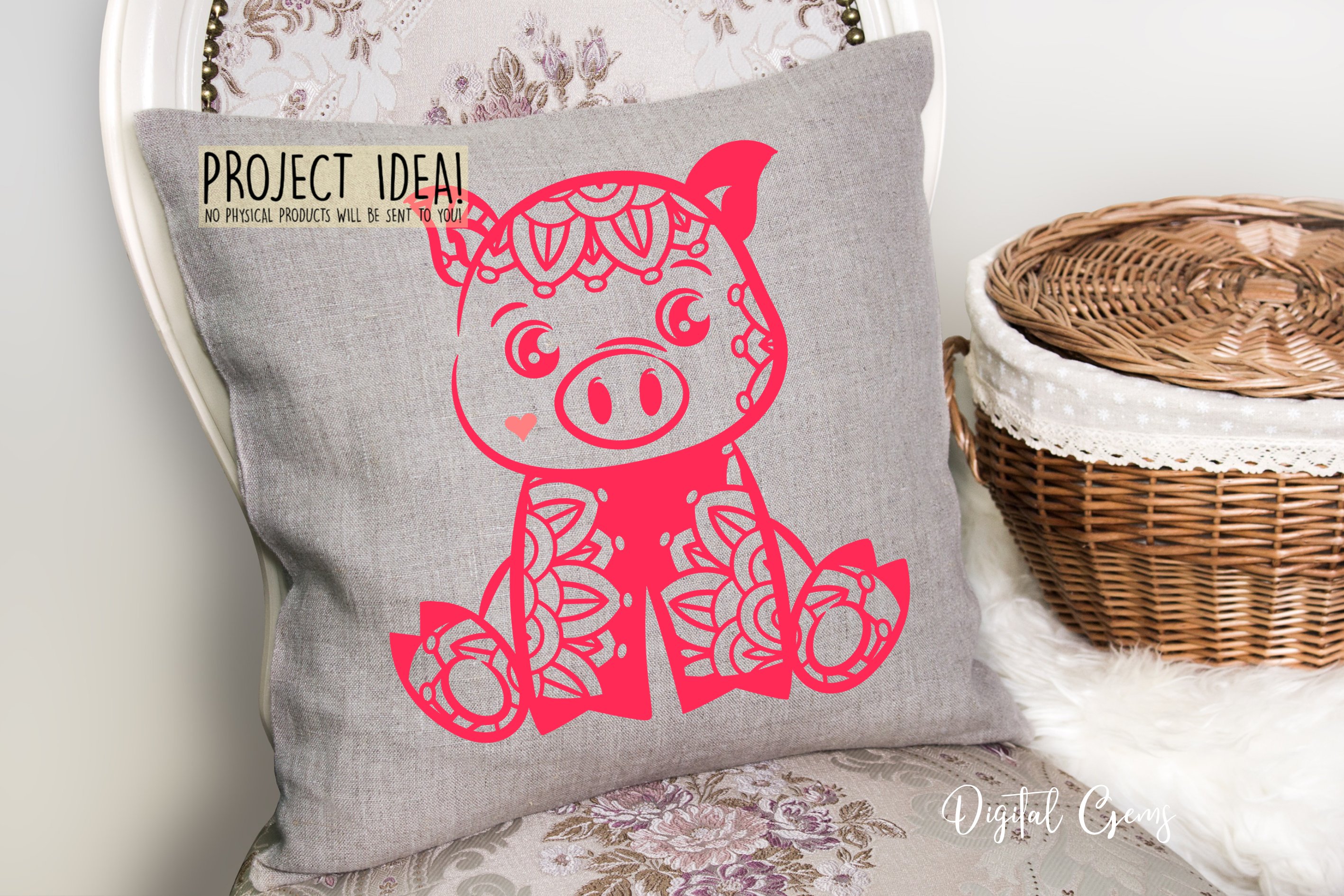 Pig design SVG / DXF / EPS / PNG files (301794) | SVGs | Design Bundles