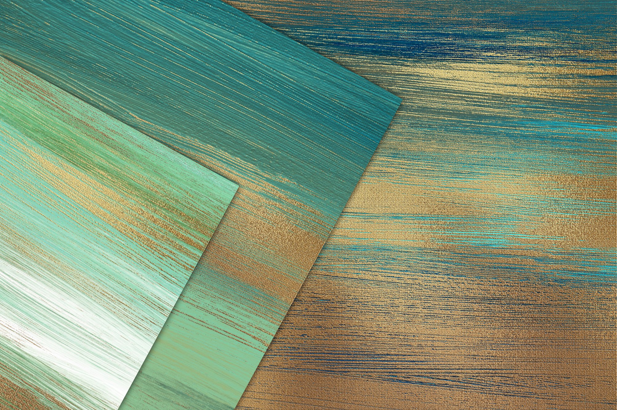 Gold Oil Paint & Abstract Background