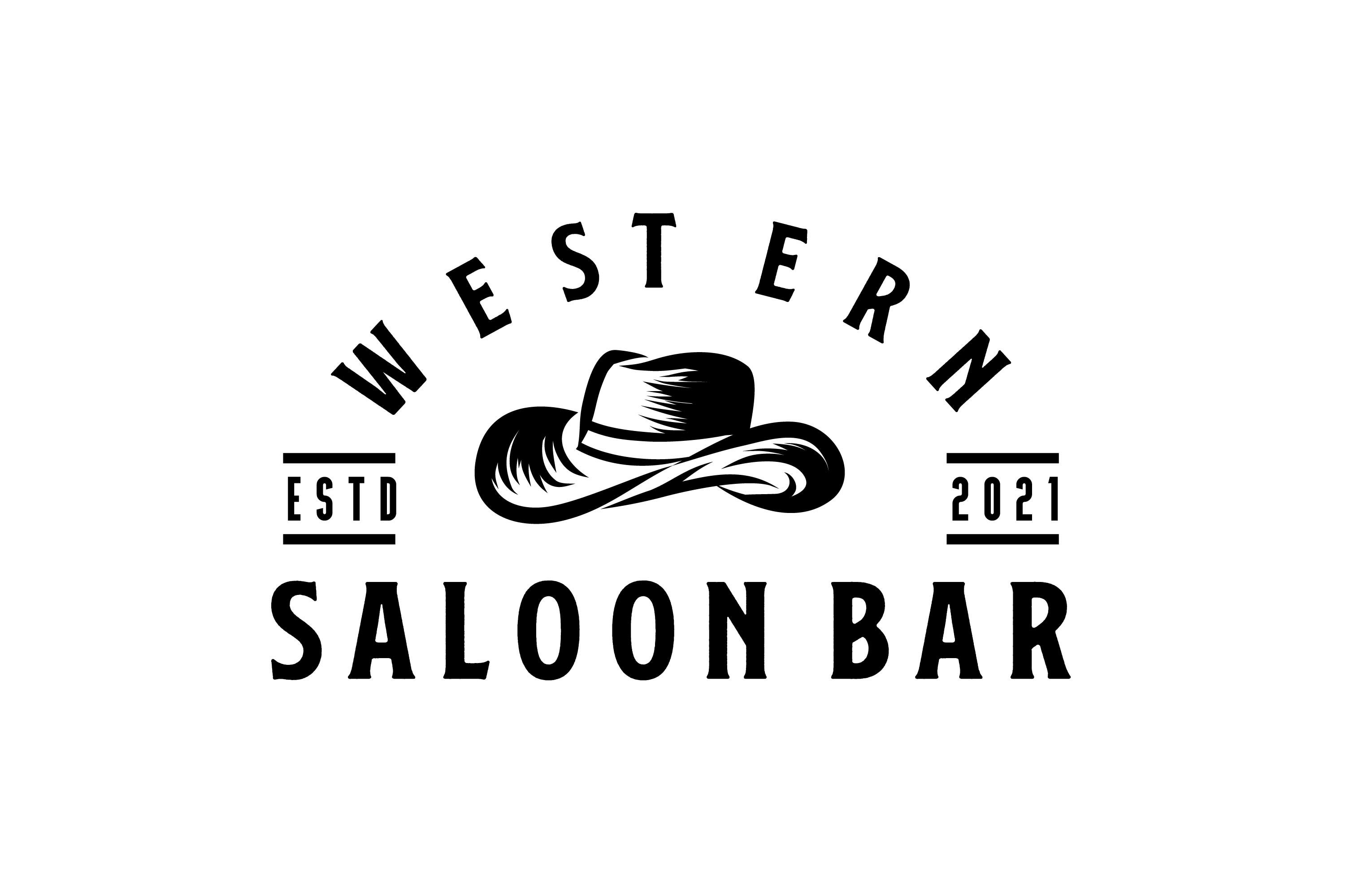 cowboy hat western vintage cap logo design vector (1442285) | Logos ...