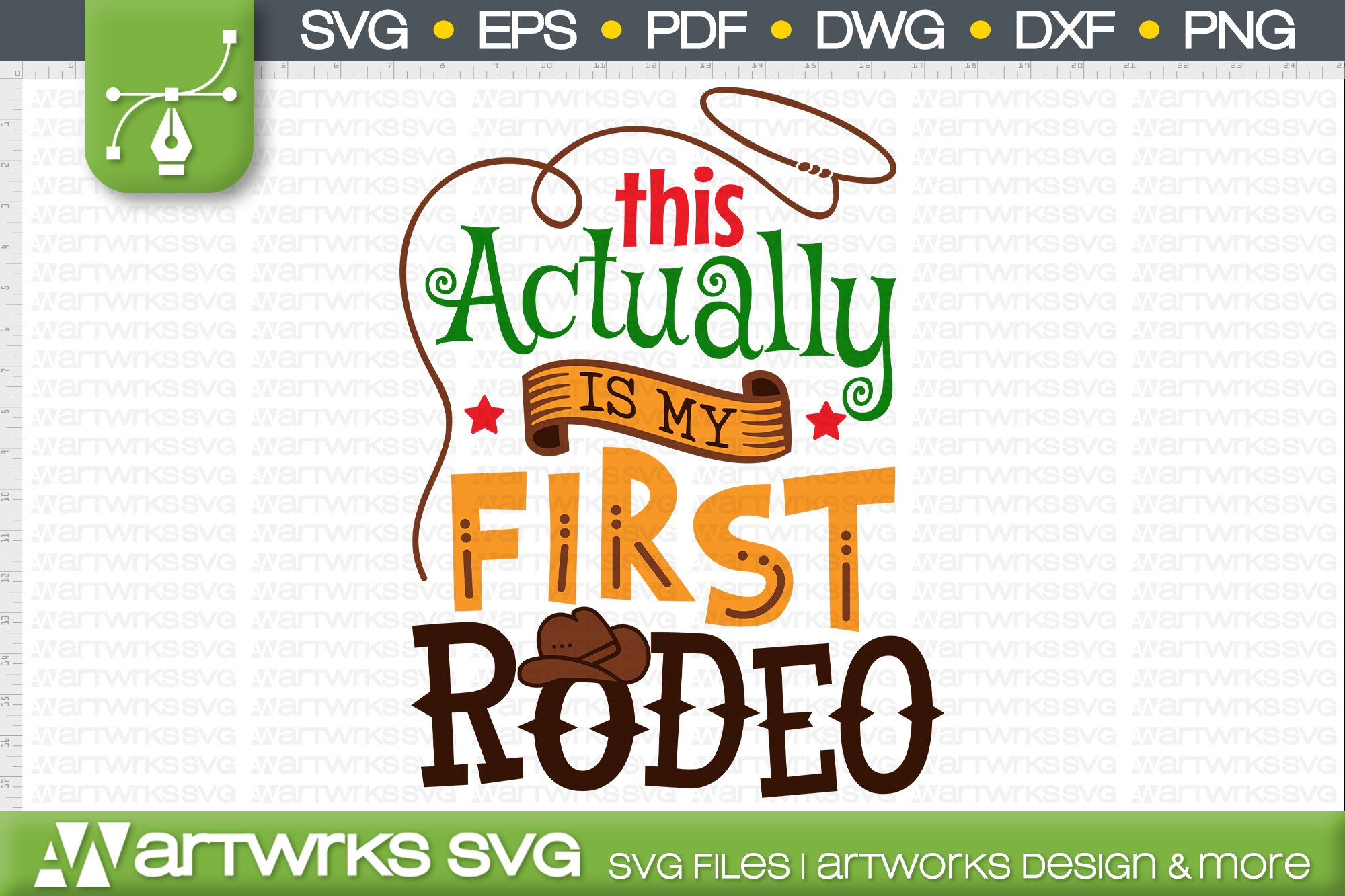 Rodeo SVG files for Cricut | This actually is my first rodeo (536122 ...
