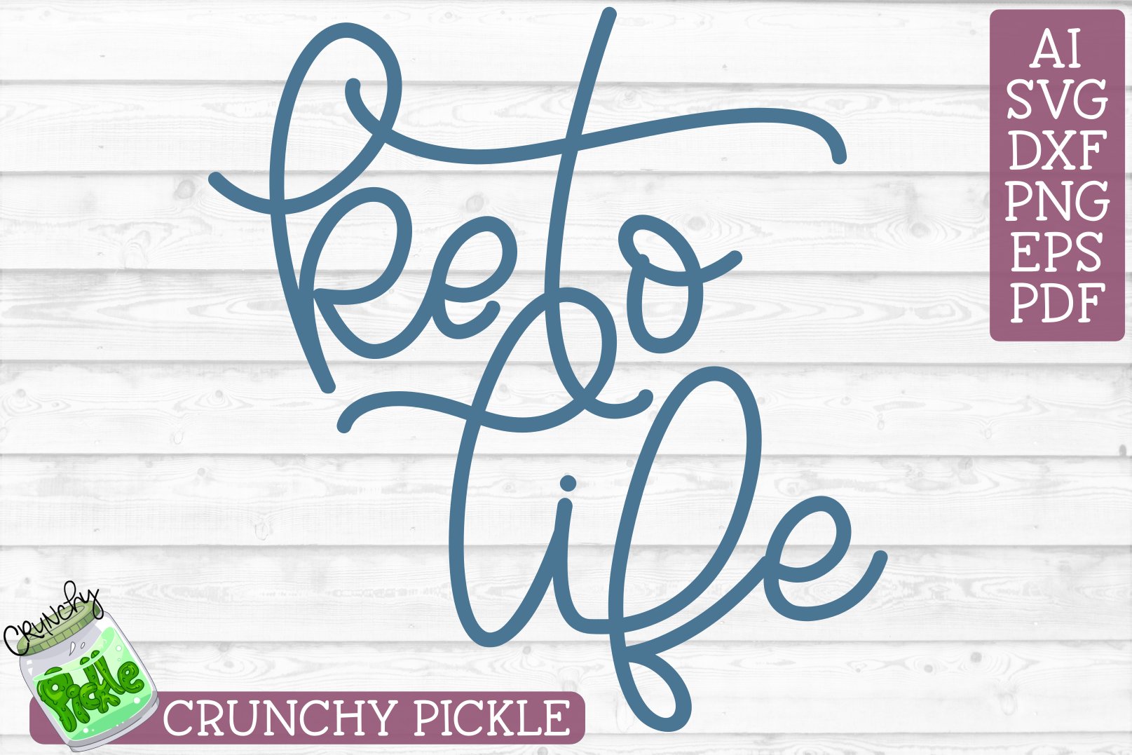Keto Life - Keto Diet Svg File (192216) | Cut Files | Design Bundles