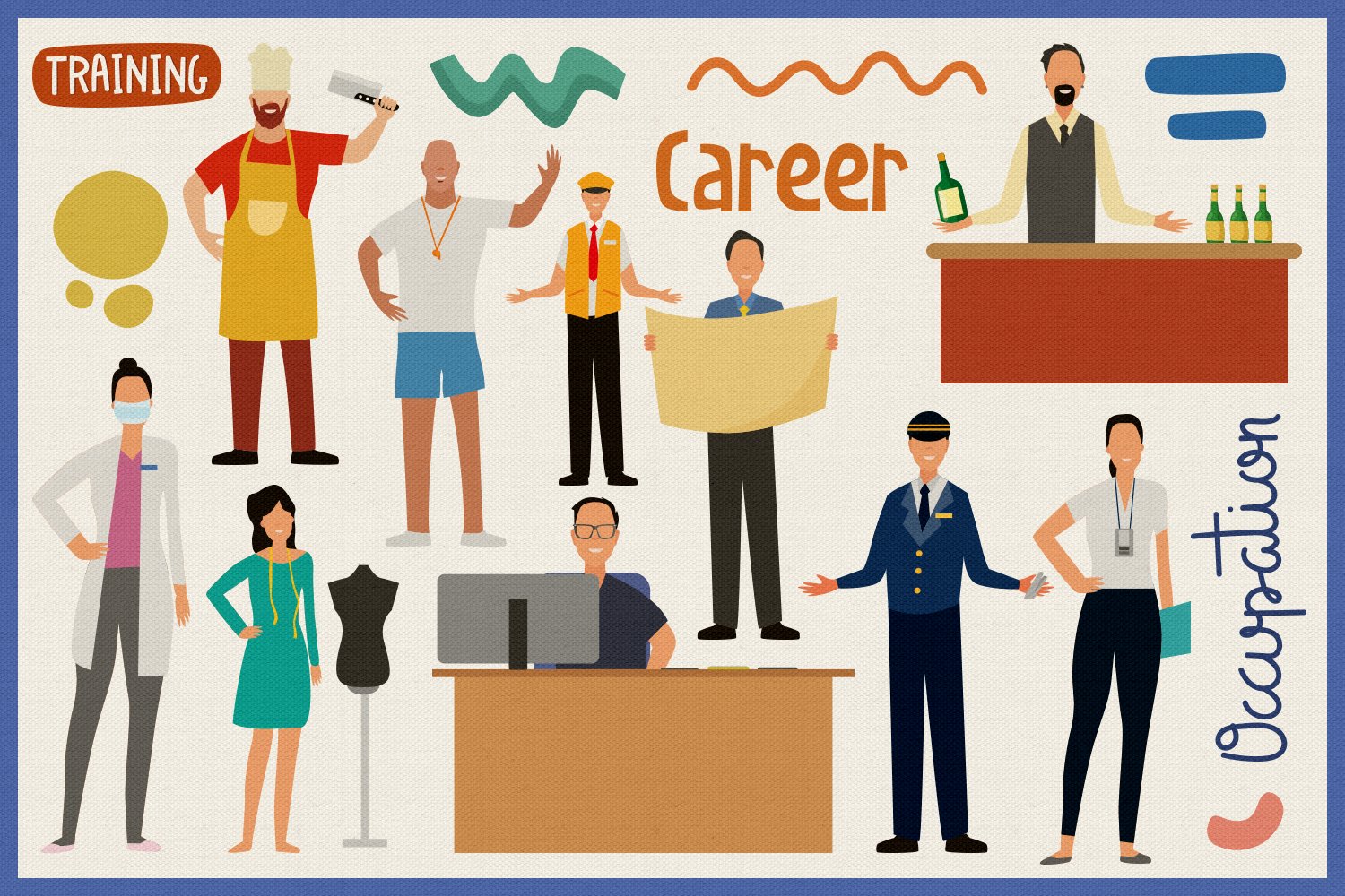 Job & Occupation Vector Clipart Pack