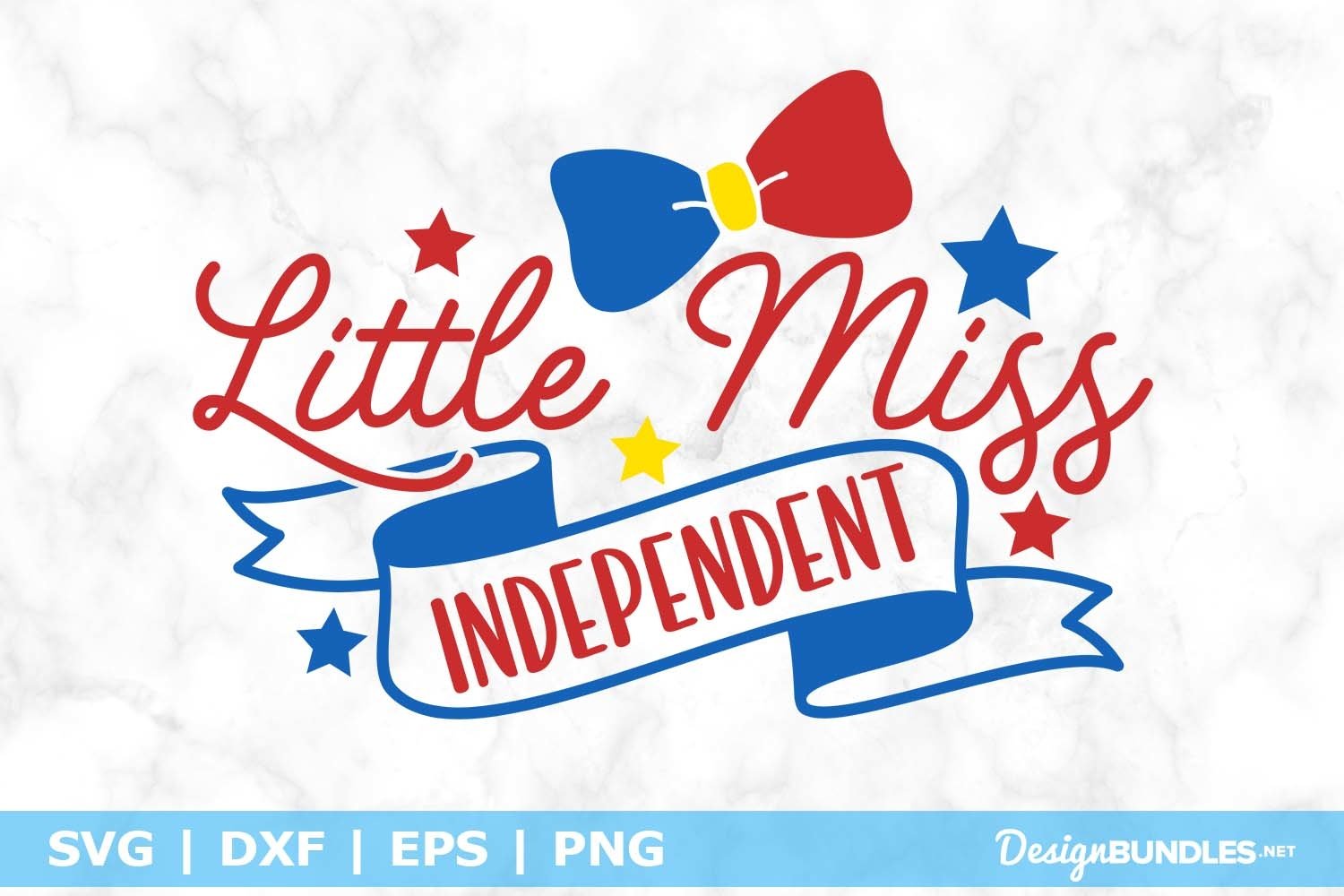 Little Miss Independent SVG File