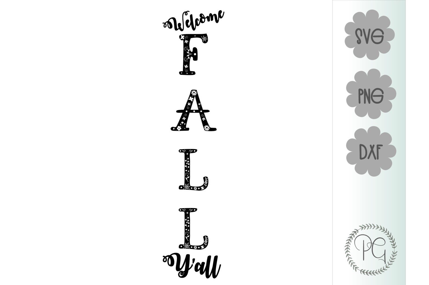 Fall Welcome Porch Sign SVG PNG DXF (146187) | SVGs | Design Bundles