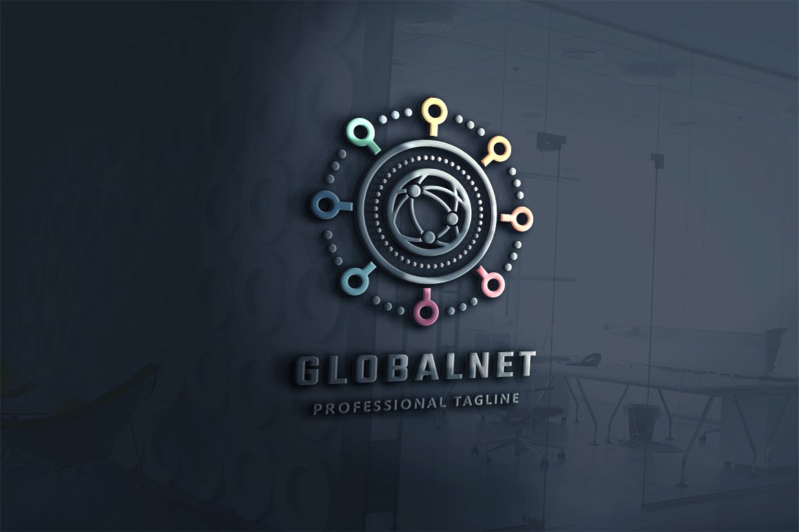 Globalnet Logo (672343) | Logos | Design Bundles