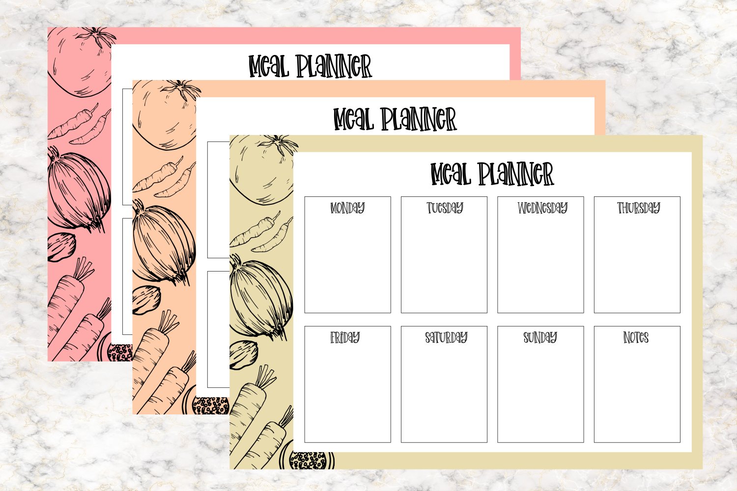 Meal and Recipe Planners