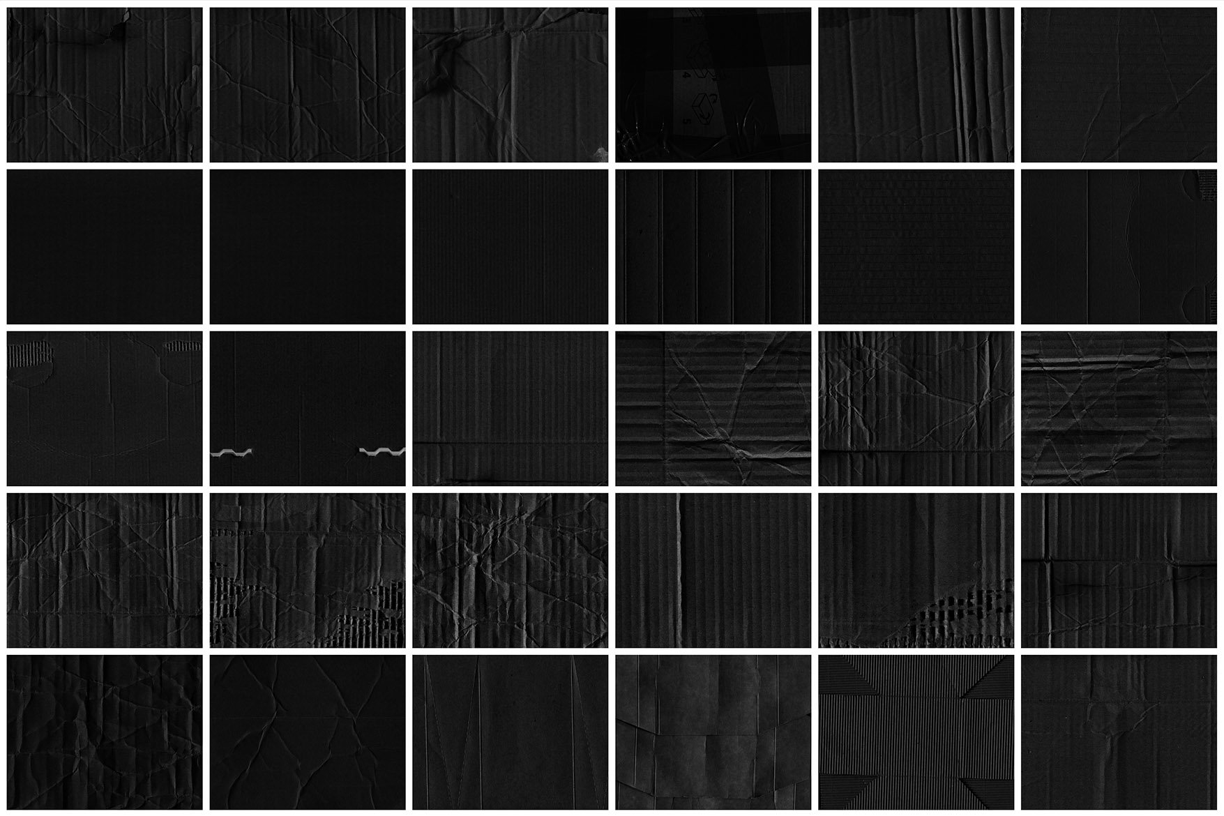 Black Cardboard Textures 3 (719245) | Textures | Design Bundles