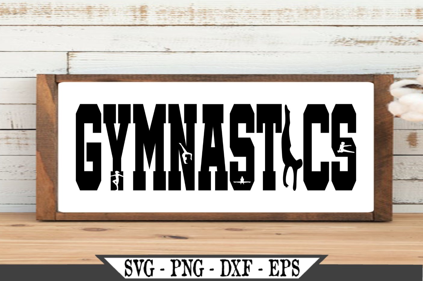 Gymnastics With Gymnast SVG (480208) | SVGs | Design Bundles