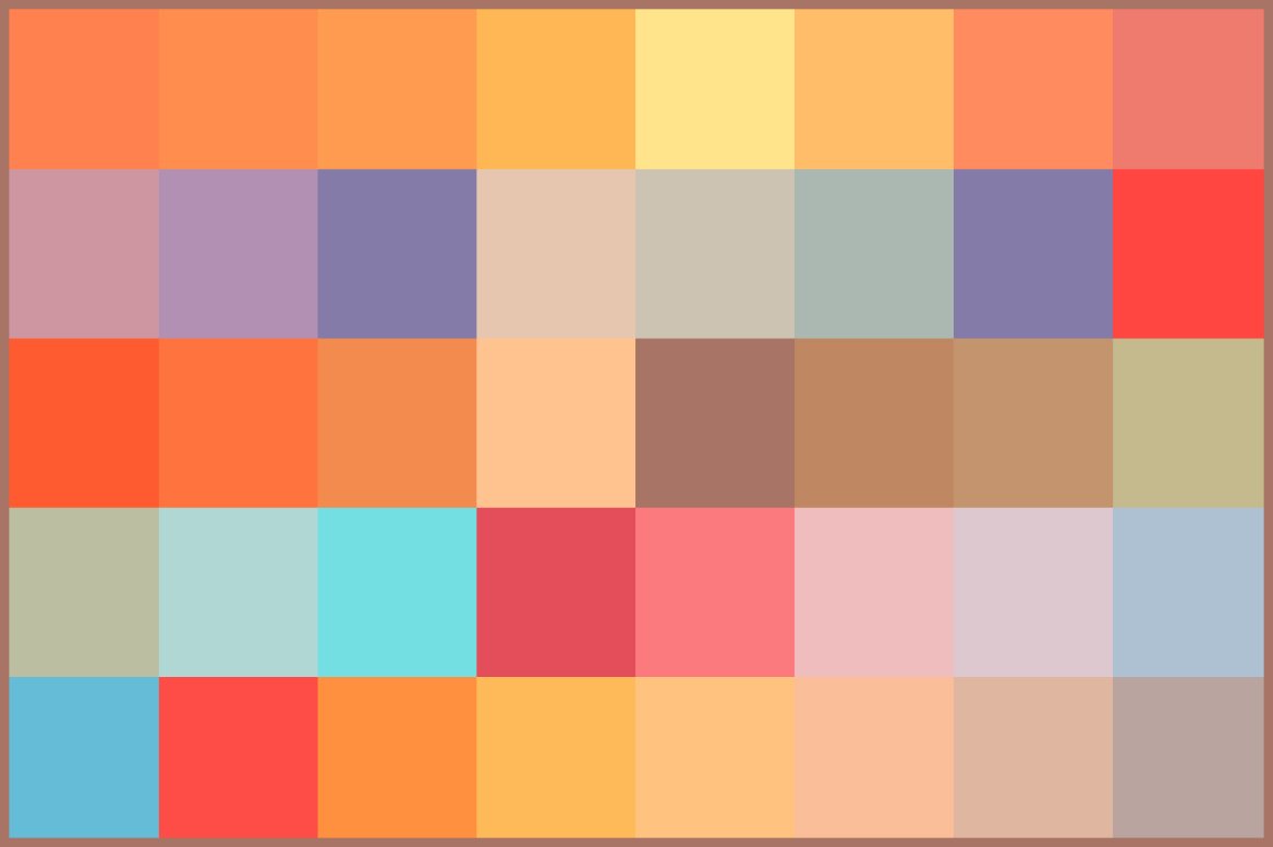 Photoshop Create Color Palette From Image Lomibuilders