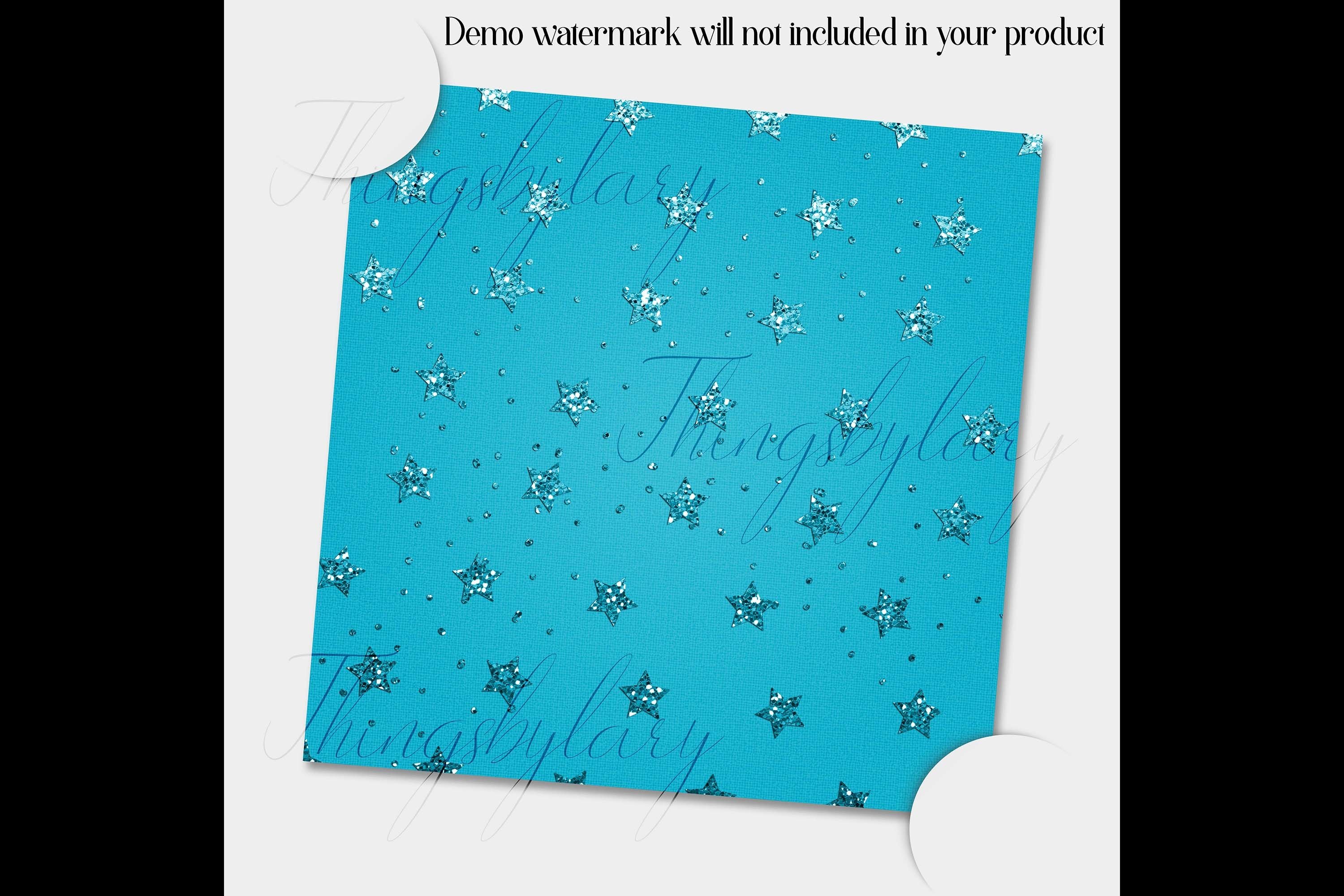 16 Blue Glitter Christmas Printable Digital Papers 12 inch (153040 ...