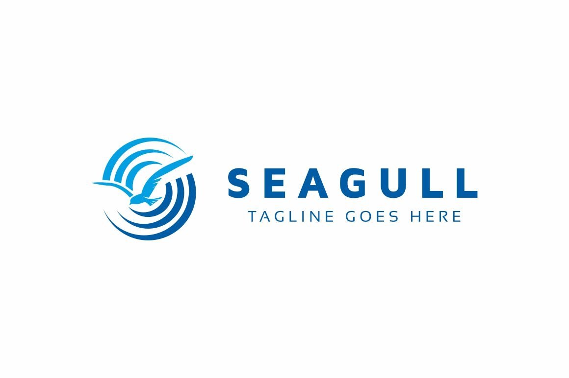 Seagull Logo (149718) | Logos | Design Bundles