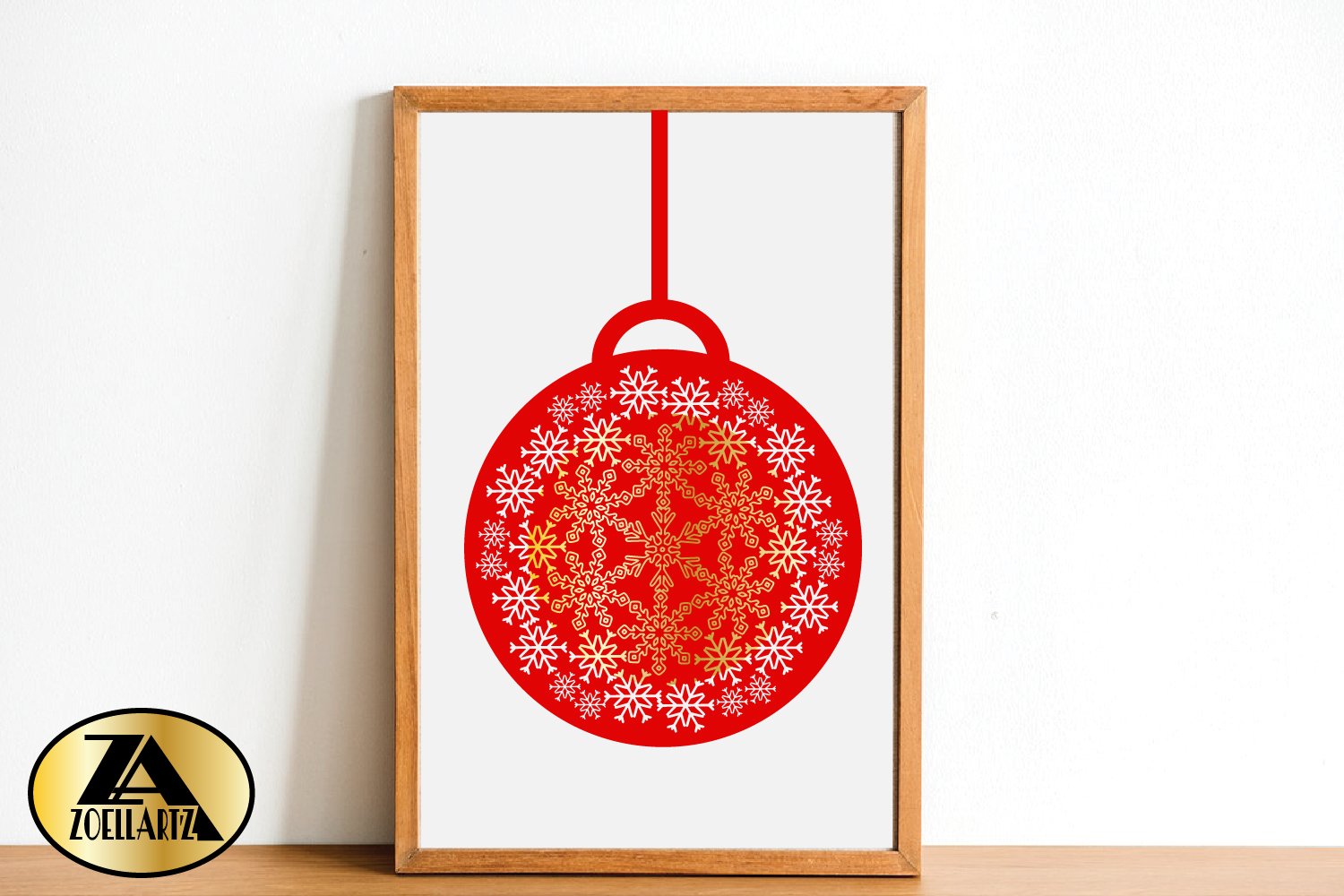 Christmas Ornament Design-Christmas SVG PNG EPS DXF Cut File (887966 ...