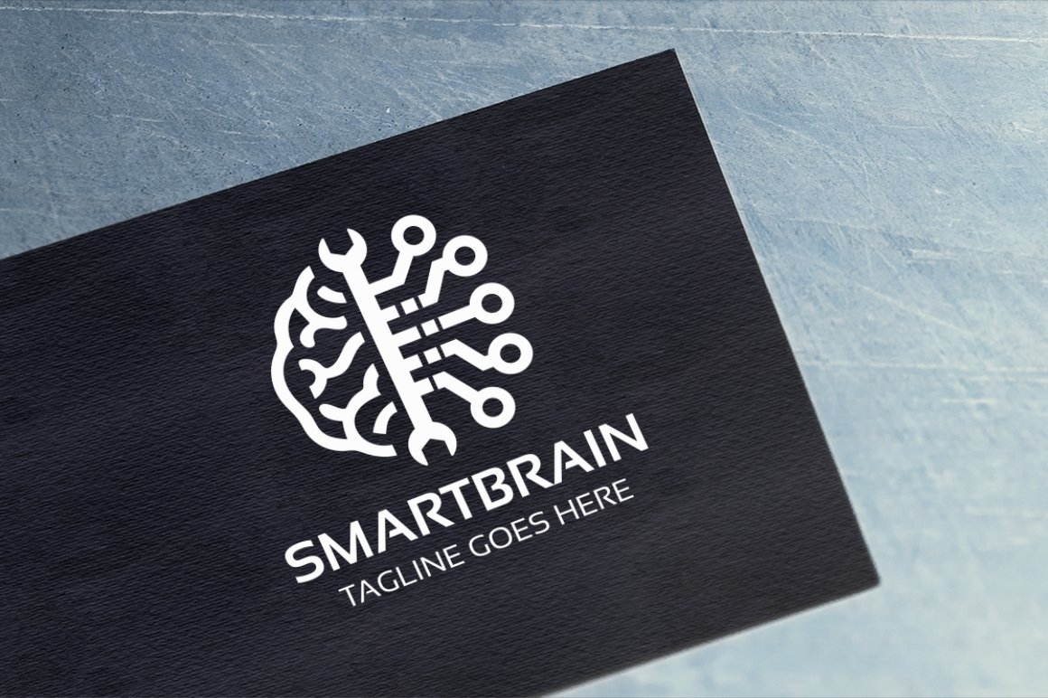 Smart Brain Logo (669679) | Logos | Design Bundles