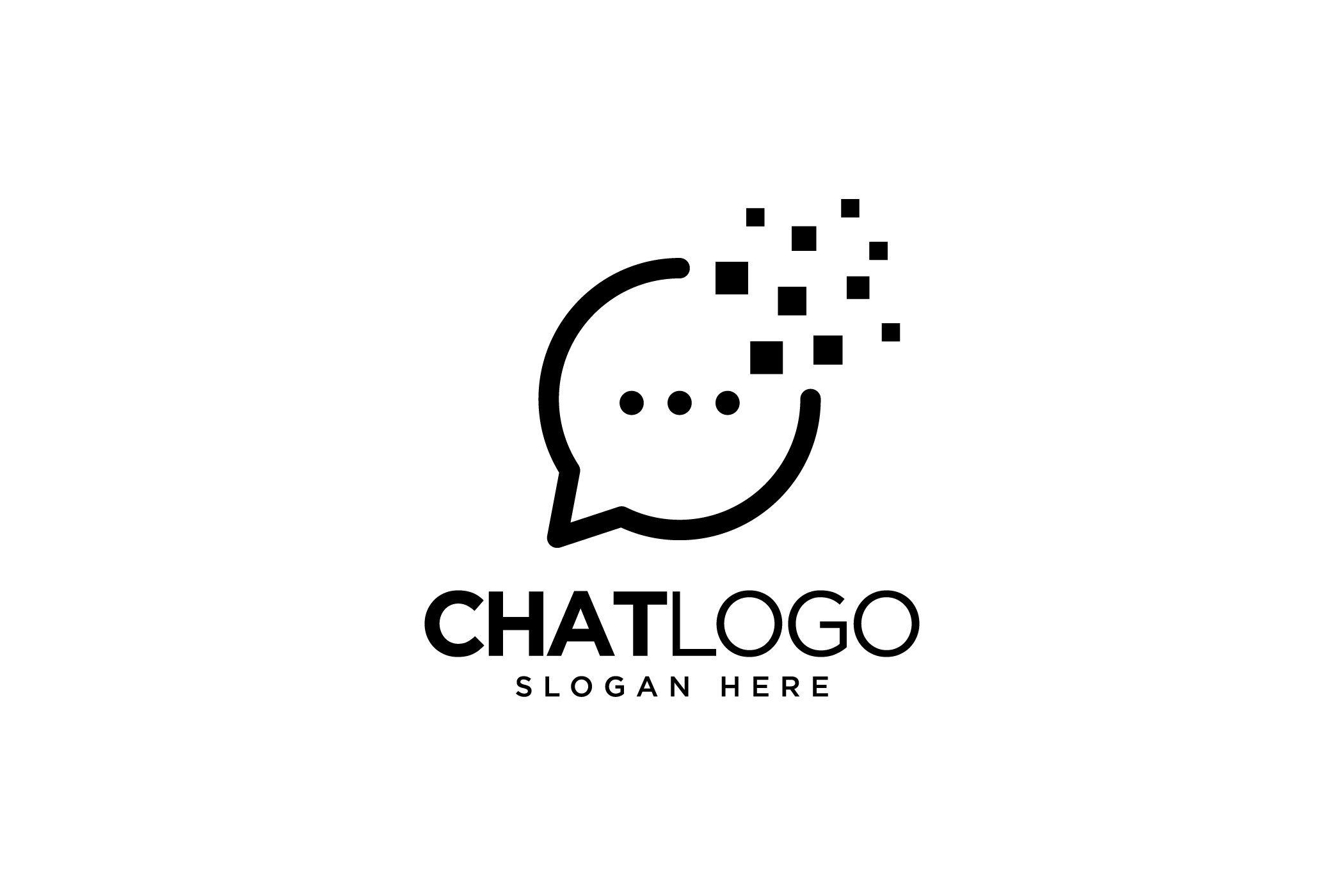 Chat Logo (864802) | Logos | Design Bundles