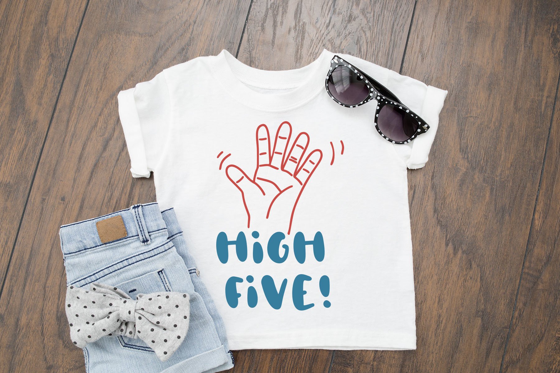 High Five SVG | Children SVG