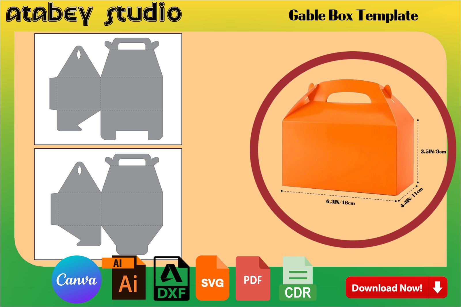 Box Template Illustrator
