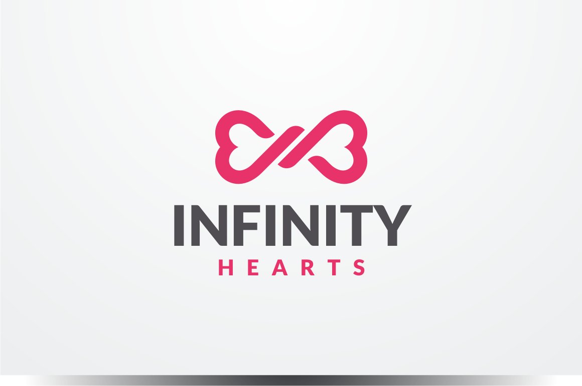 Infinity Hearts Logo (1058194) | Logos | Design Bundles