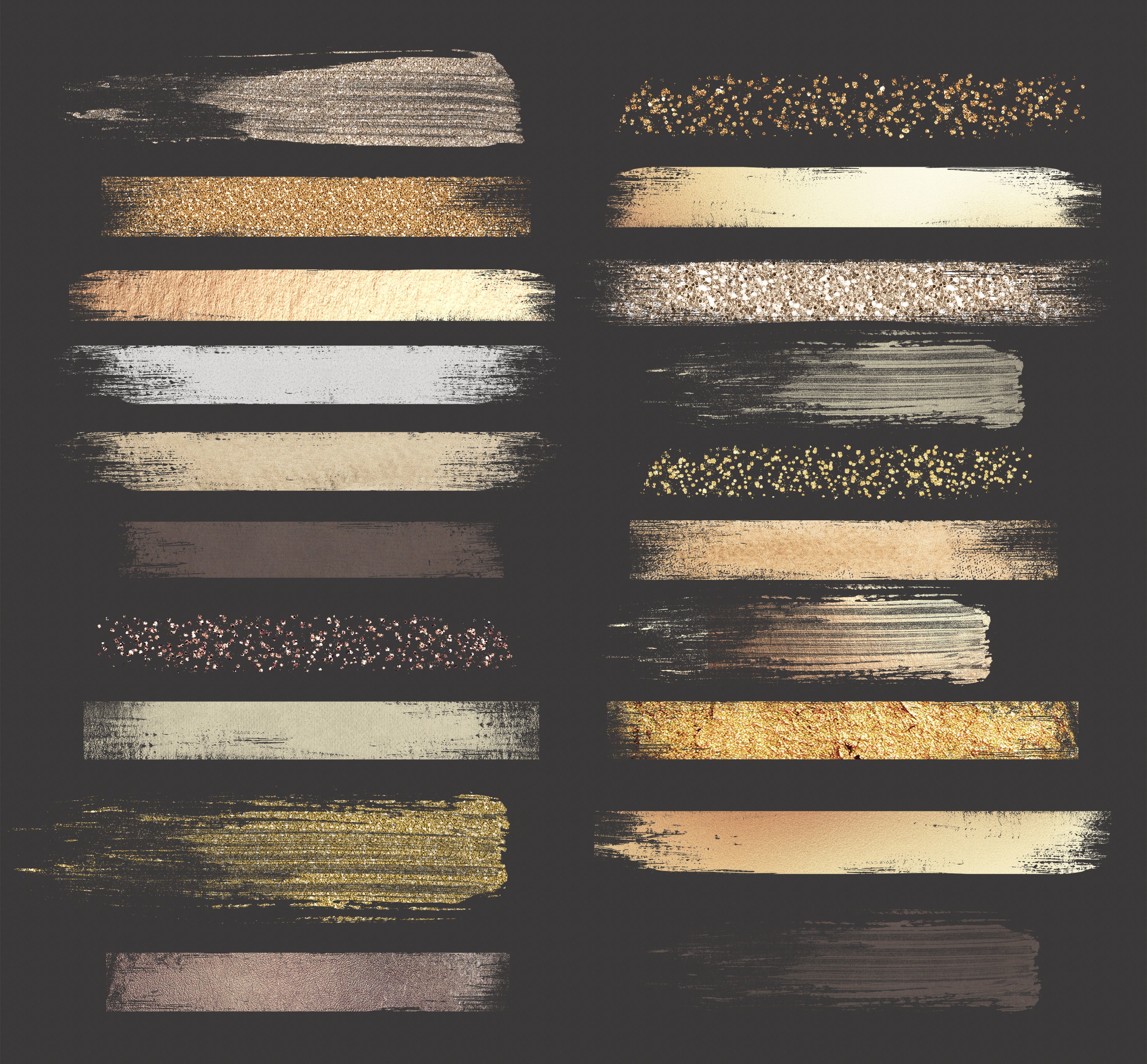 Brush Strokes Png Transparent Overlays