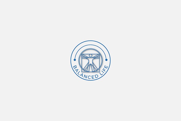 balancing and fitness logo modern line art (1407365) | Logos | Design ...