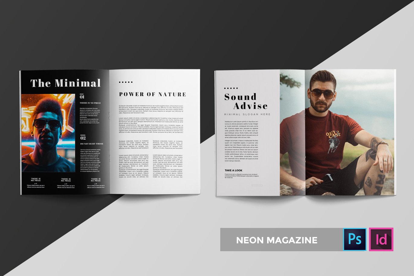 neon | Magazine (777421) | Magazines | Design Bundles