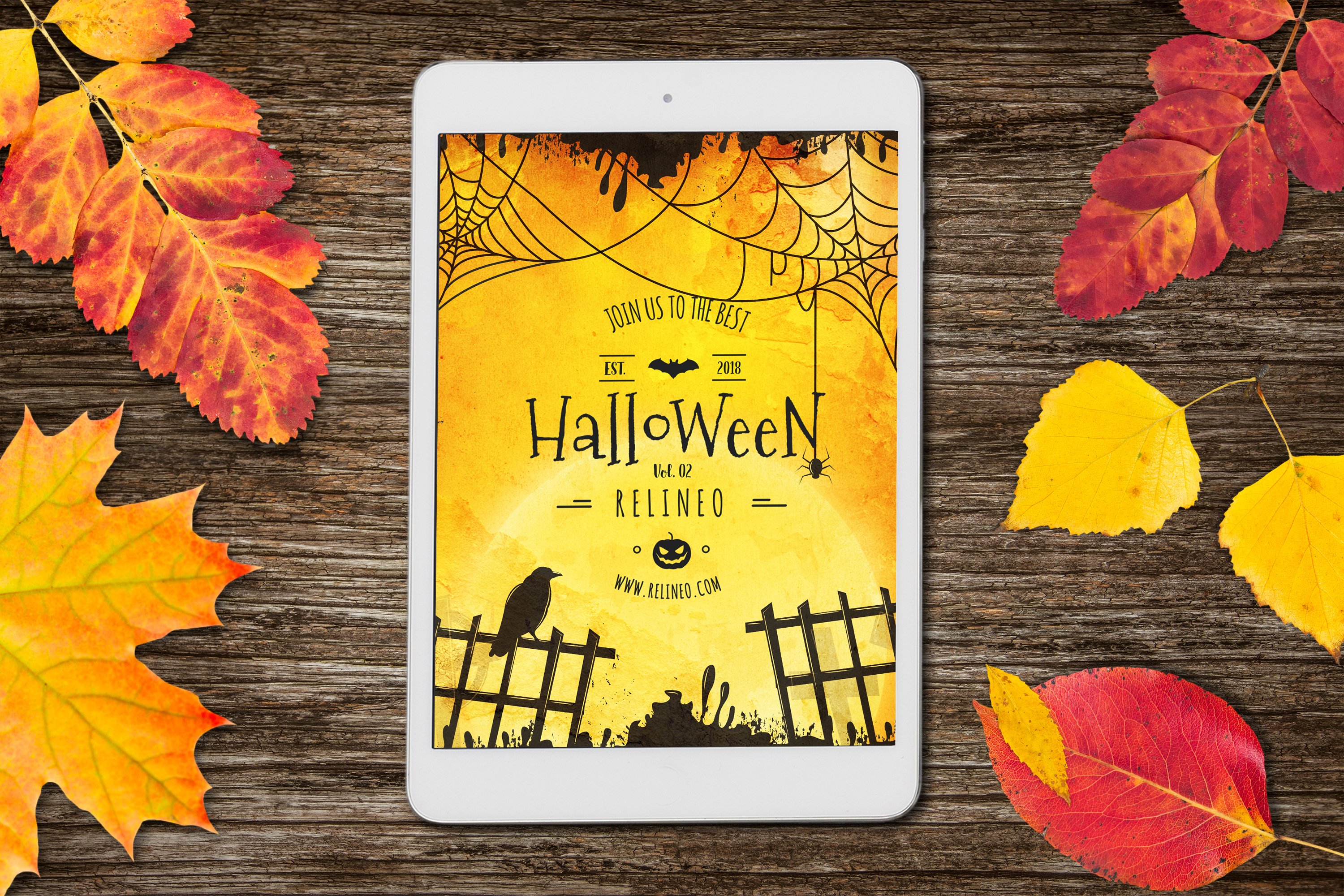 Halloween Mock-up #21 (156221) | Mockups | Design Bundles