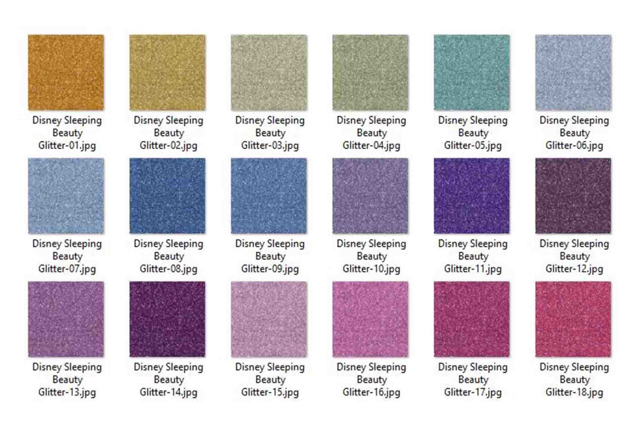 36 Glitter and Solid Color Princess Pink and Purple Papers (135040 ...