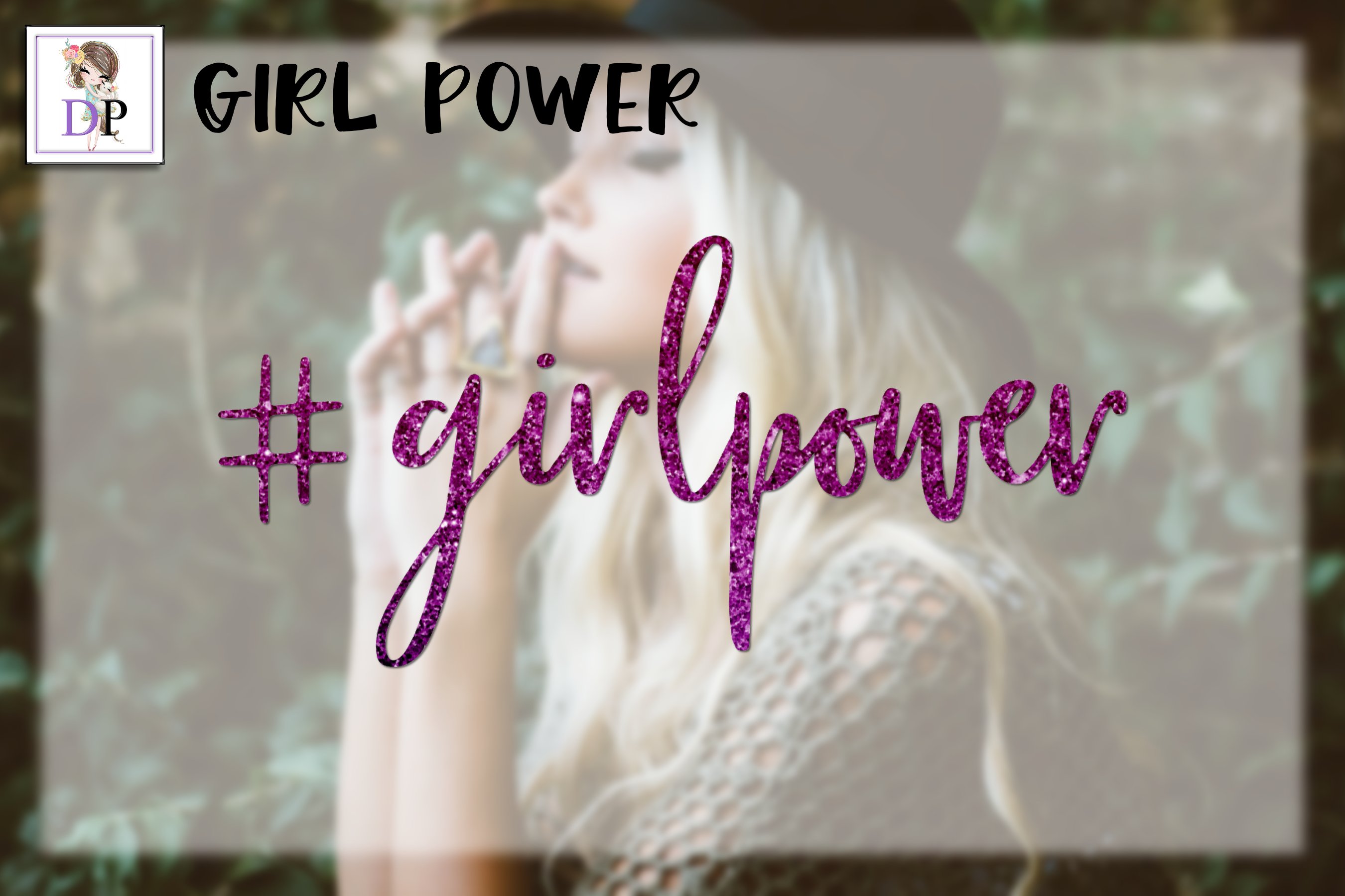 Girl Power Bundle Photo Overlays Art Social Media Photobook (287582 ...