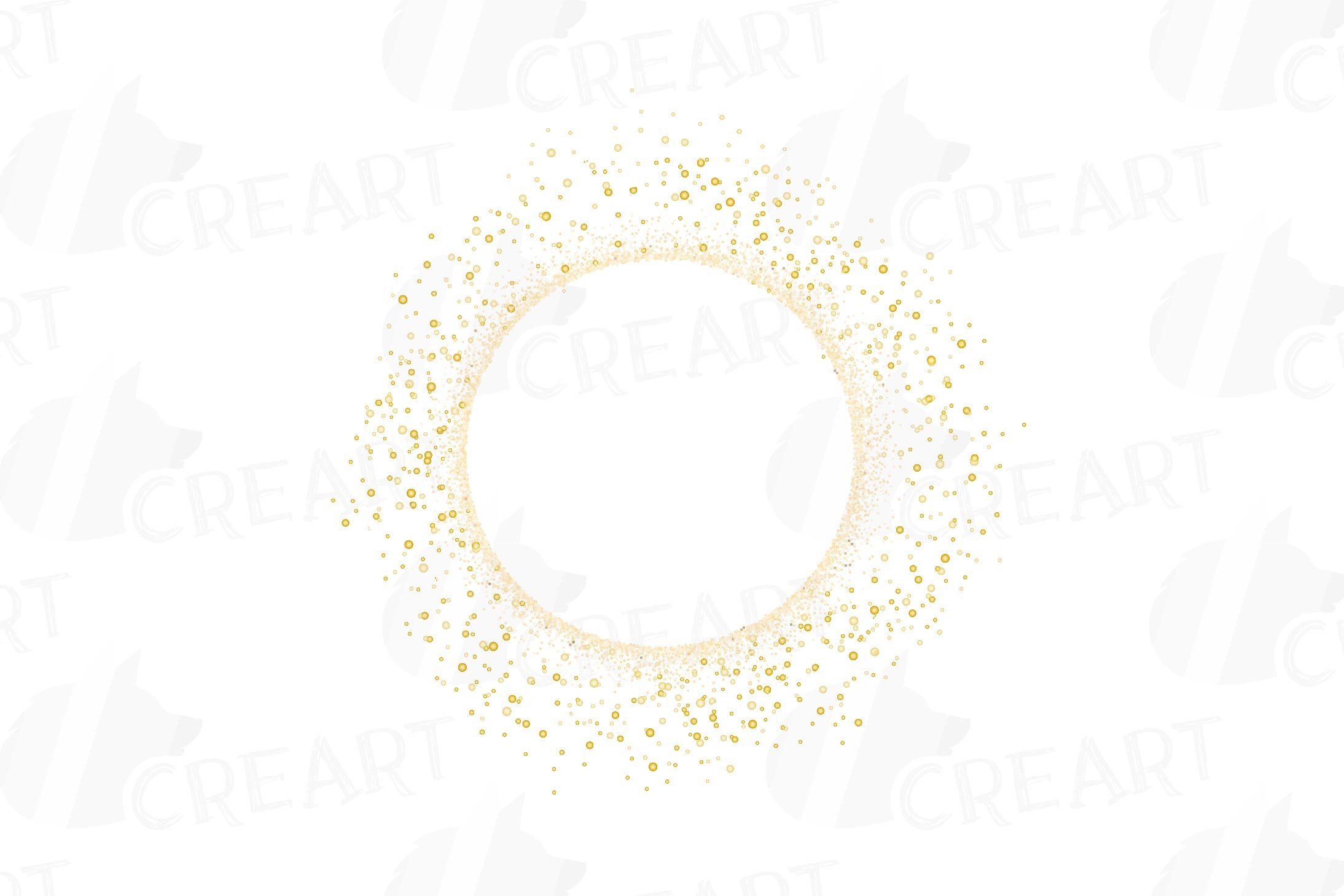 Glitter and sparkling golden geometric frames and borders (294568 ...