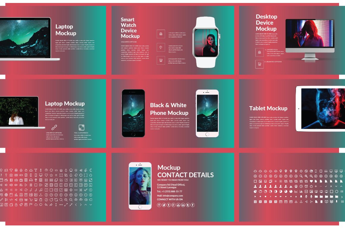 Stylish Presentation Template (116687) | Powerpoint | Design Bundles