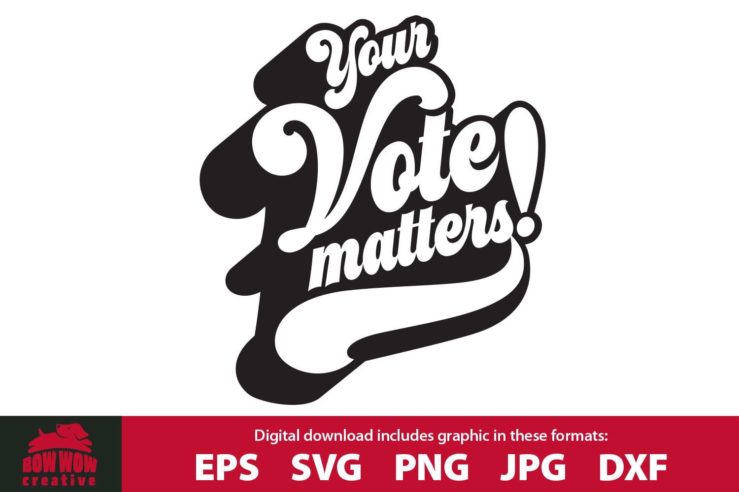 Your Vote Matters SVG Cutting File & Clipart (920473) | Cut Files ...