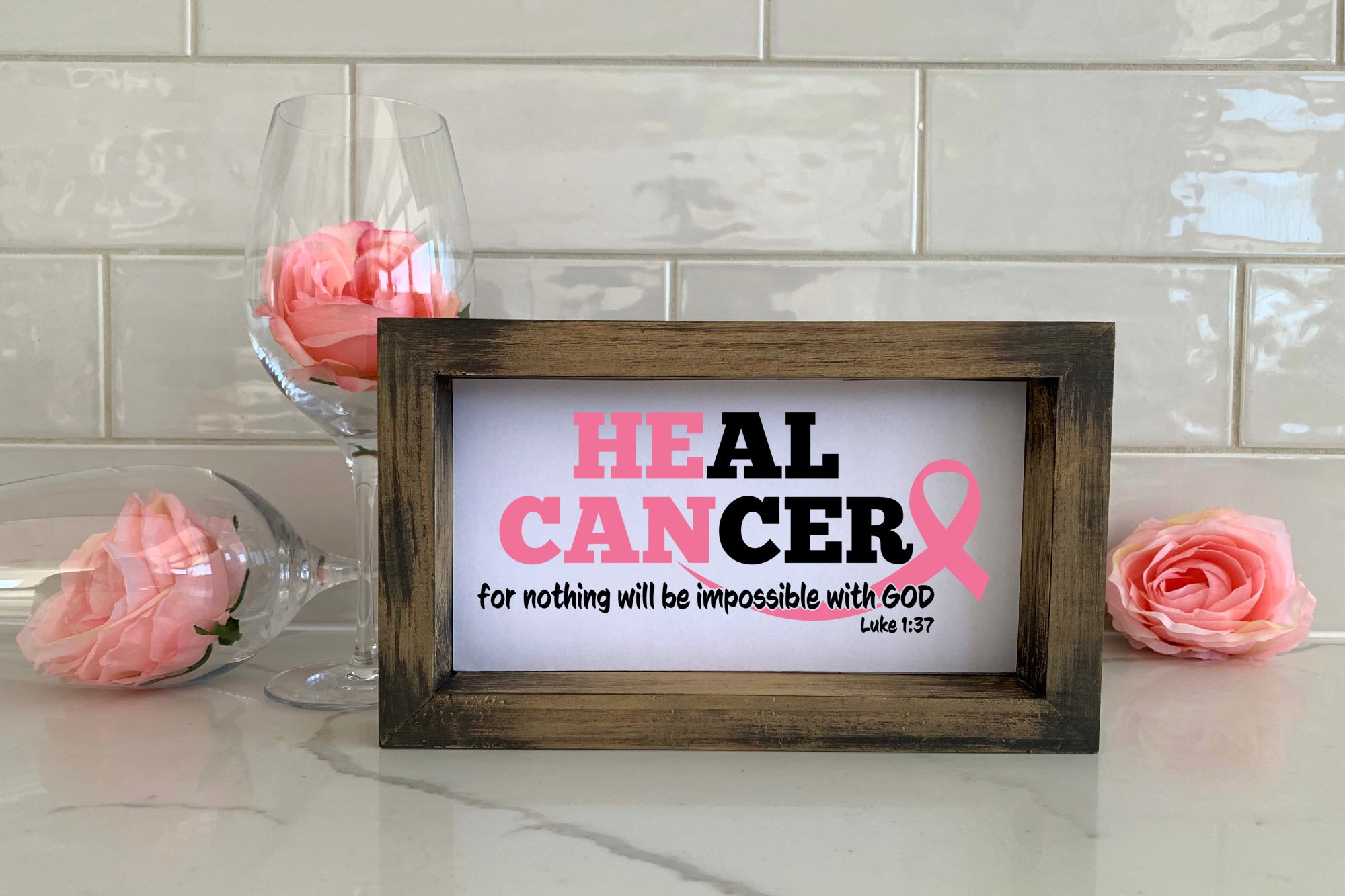 Heal Cancer svg, He Can heal Cancer, Cancer SVG, Luke 1 37 (953949 ...