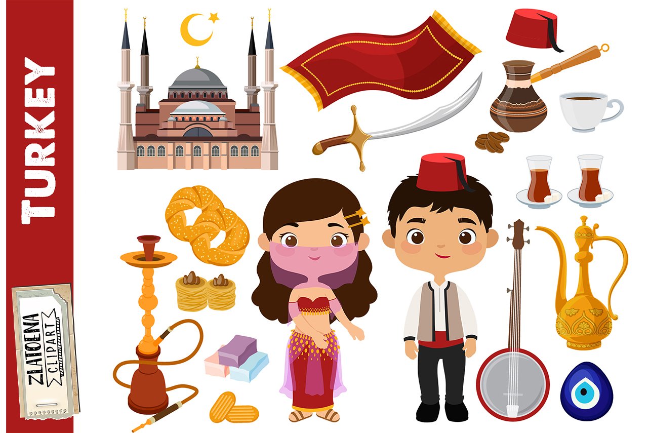Turkey Country Clipart