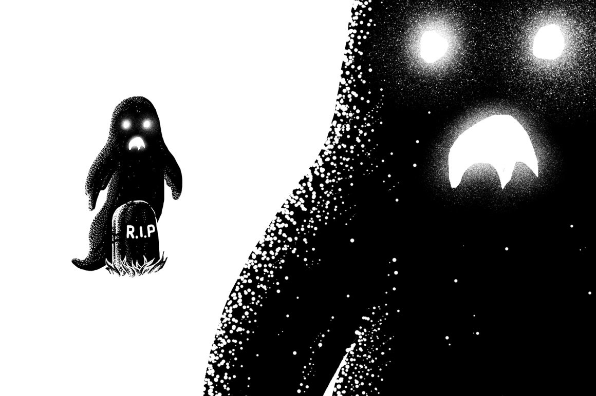 Horror collection illustration (545539) | Illustrations | Design Bundles