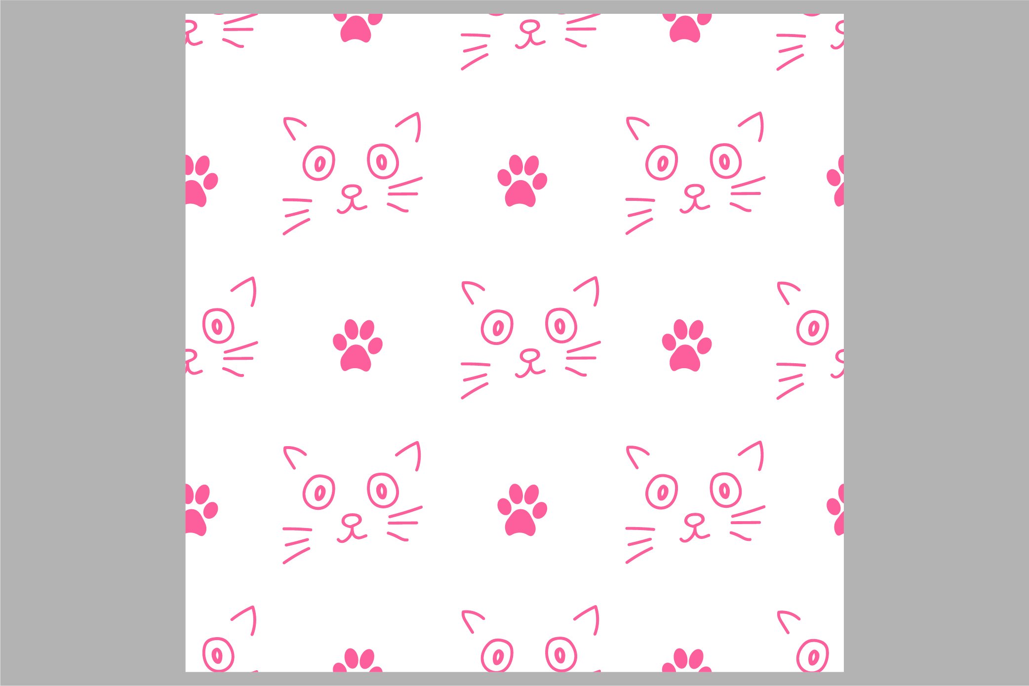 Baby girl digital paper.8 seamless patterns.Pink backgrounds (273232 ...