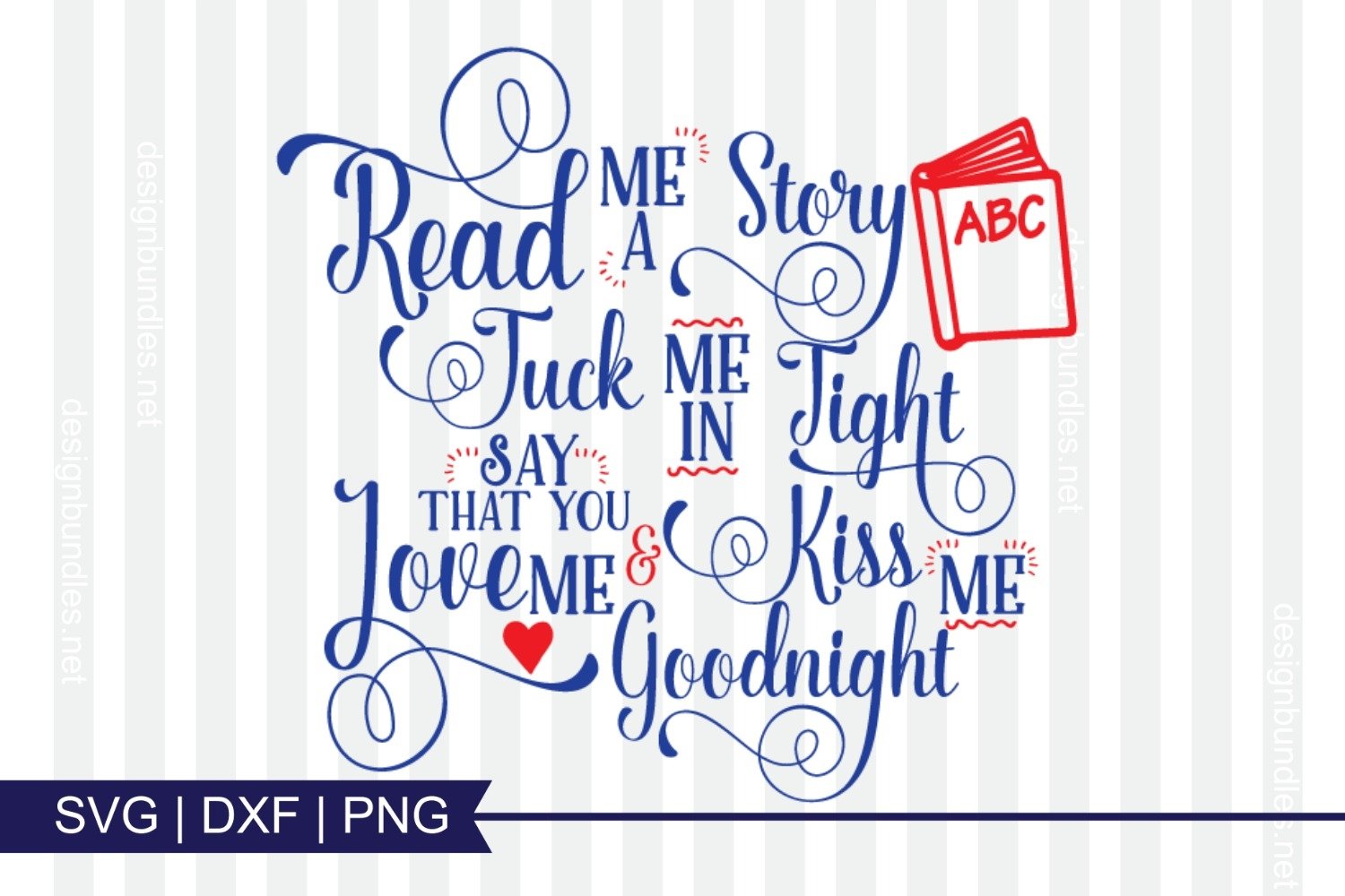 Read Me A Story- SVG DXF PNG Cut File (189628) | SVGs | Design Bundles