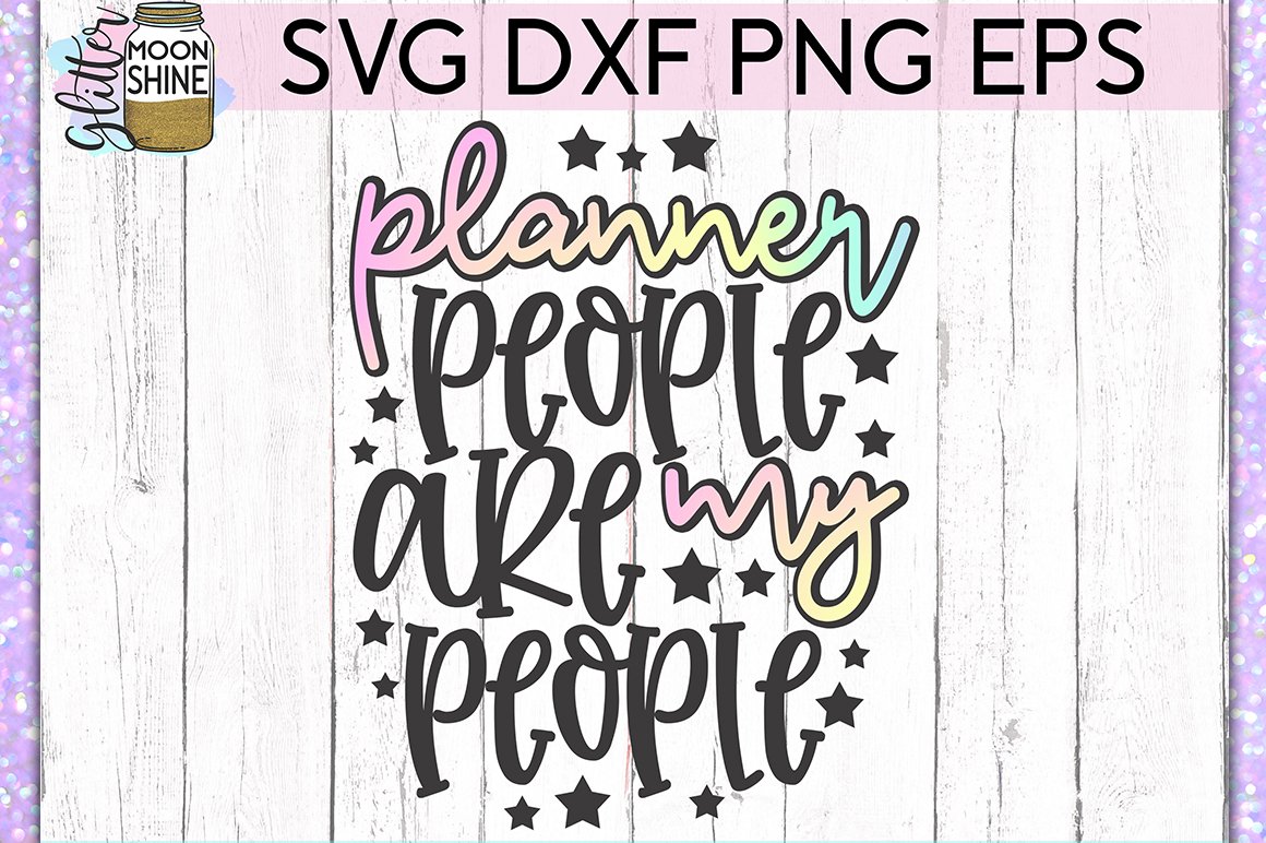 Planner People SVG DXF PNG EPS Cutting Files (263175) | SVGs | Design ...