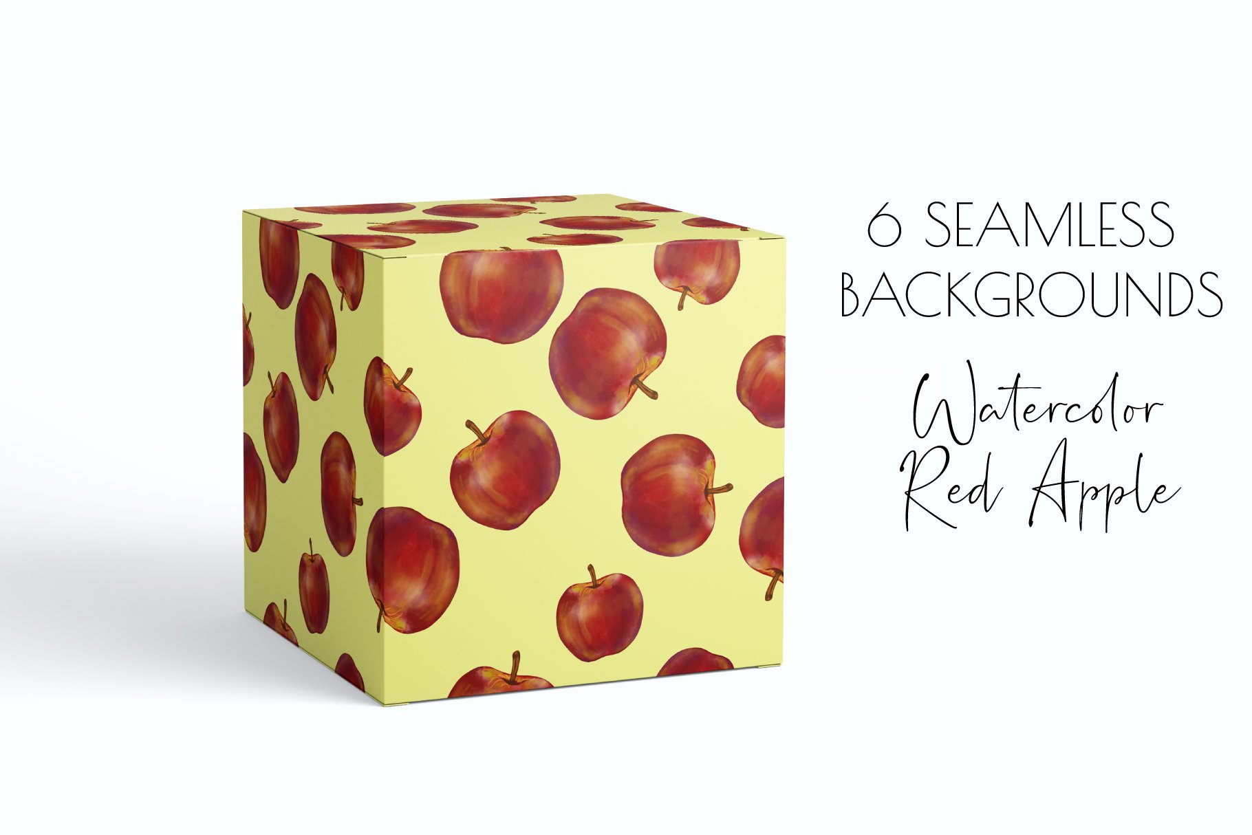 Apple Digital paper,Scrapbook Paper, ,Seamless patern (1147173 ...