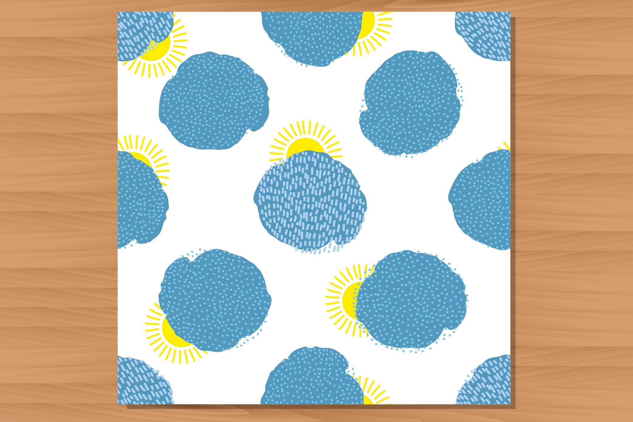 Sun. 6 Seamless patterns. Digital paper. (532314) | Patterns | Design ...