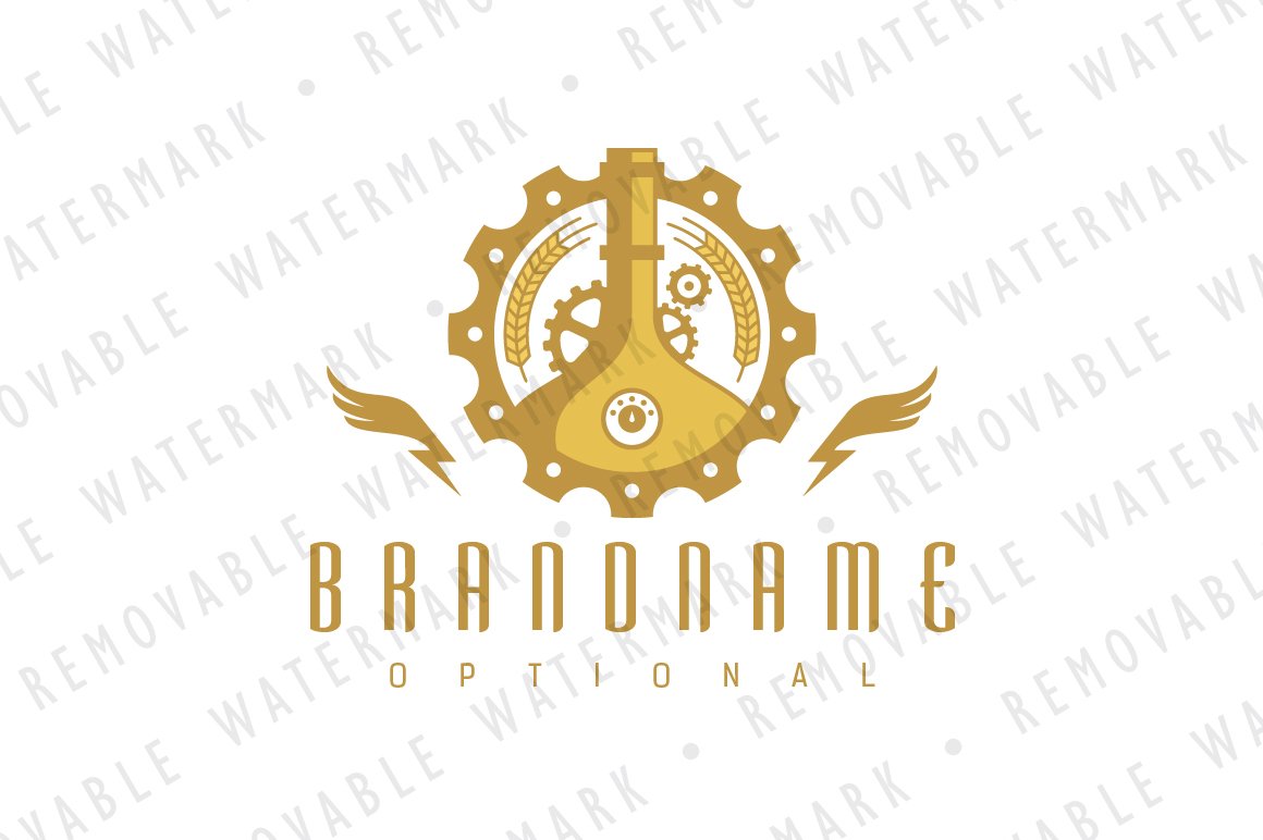 Steampunk Style Logo