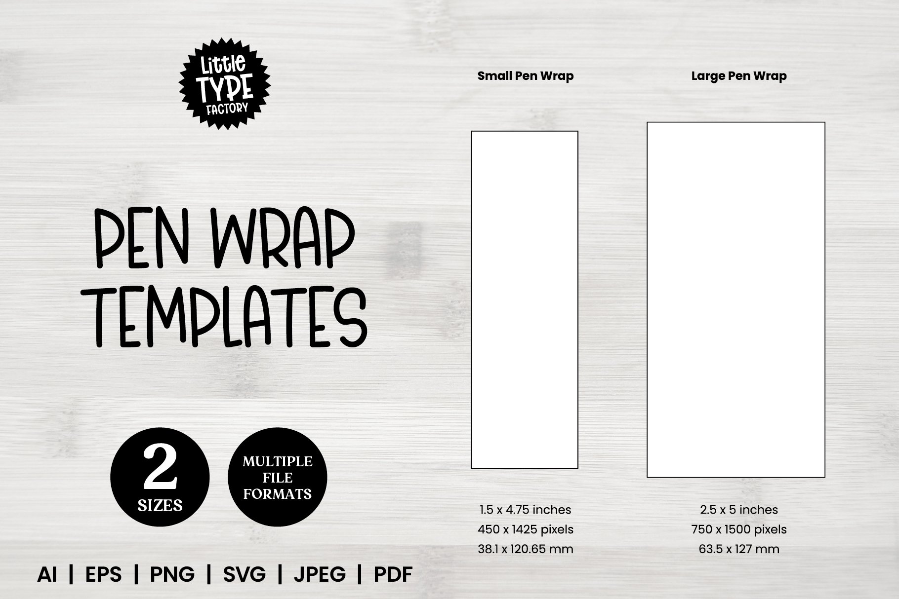 Pens Size