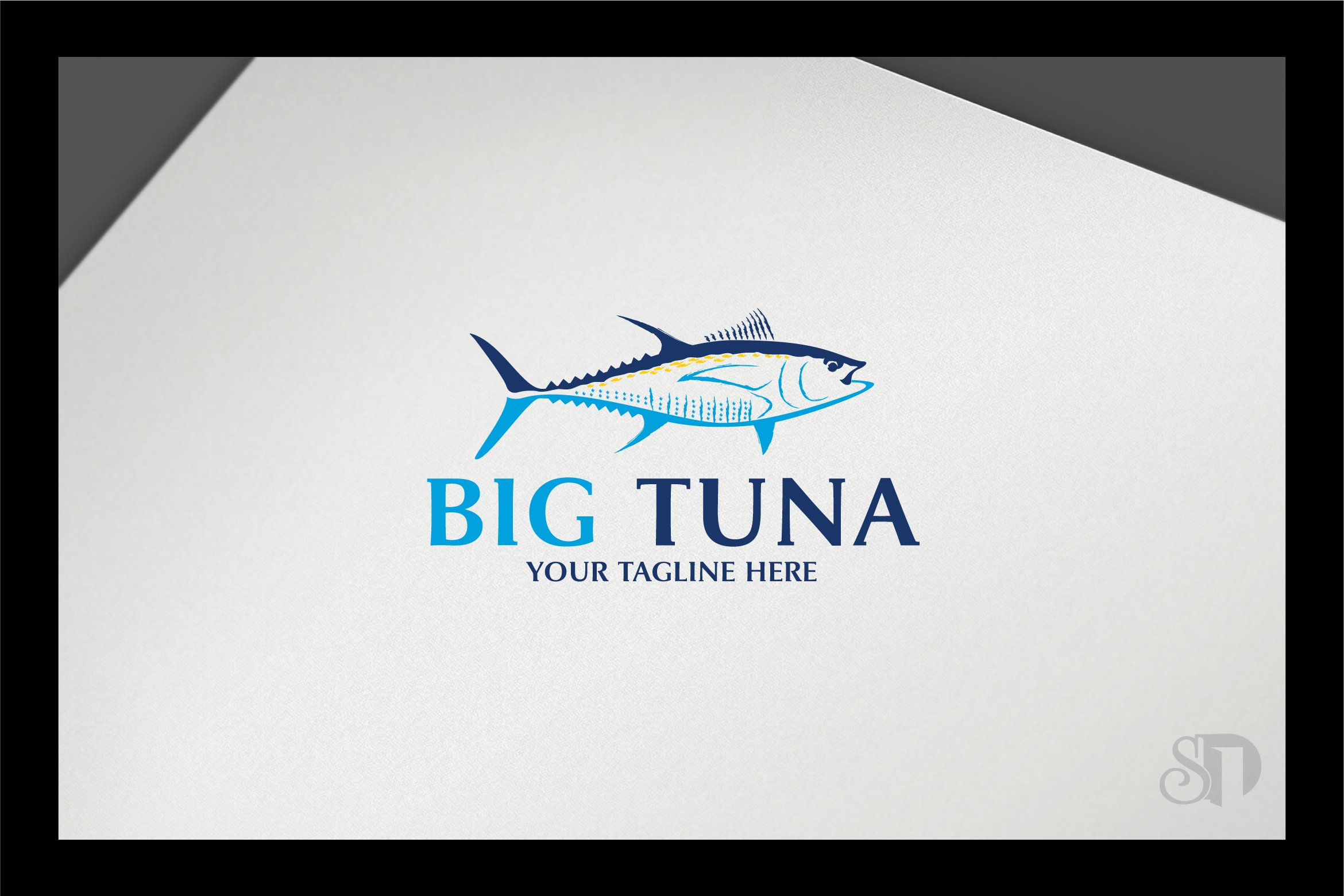 BIG TUNA LOGO (421324) | Logos | Design Bundles