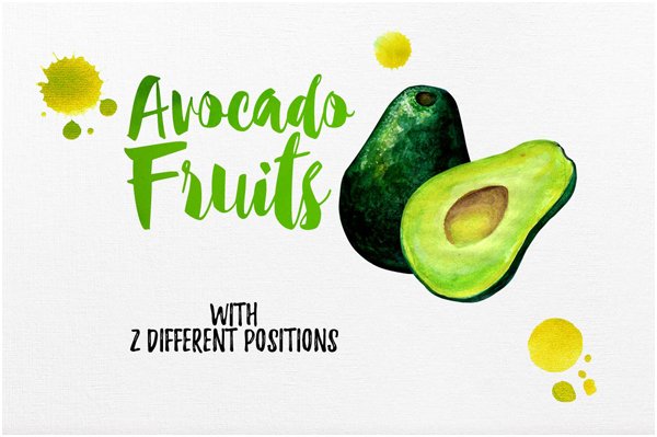 Watercolor Fruits Vol. 4 (17349) | Illustrations | Design Bundles