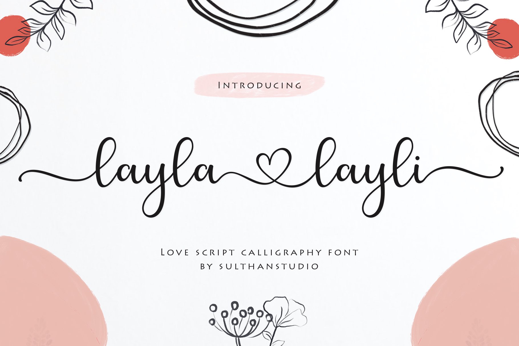 Layla layli (697398) | Calligraphy | Font Bundles
