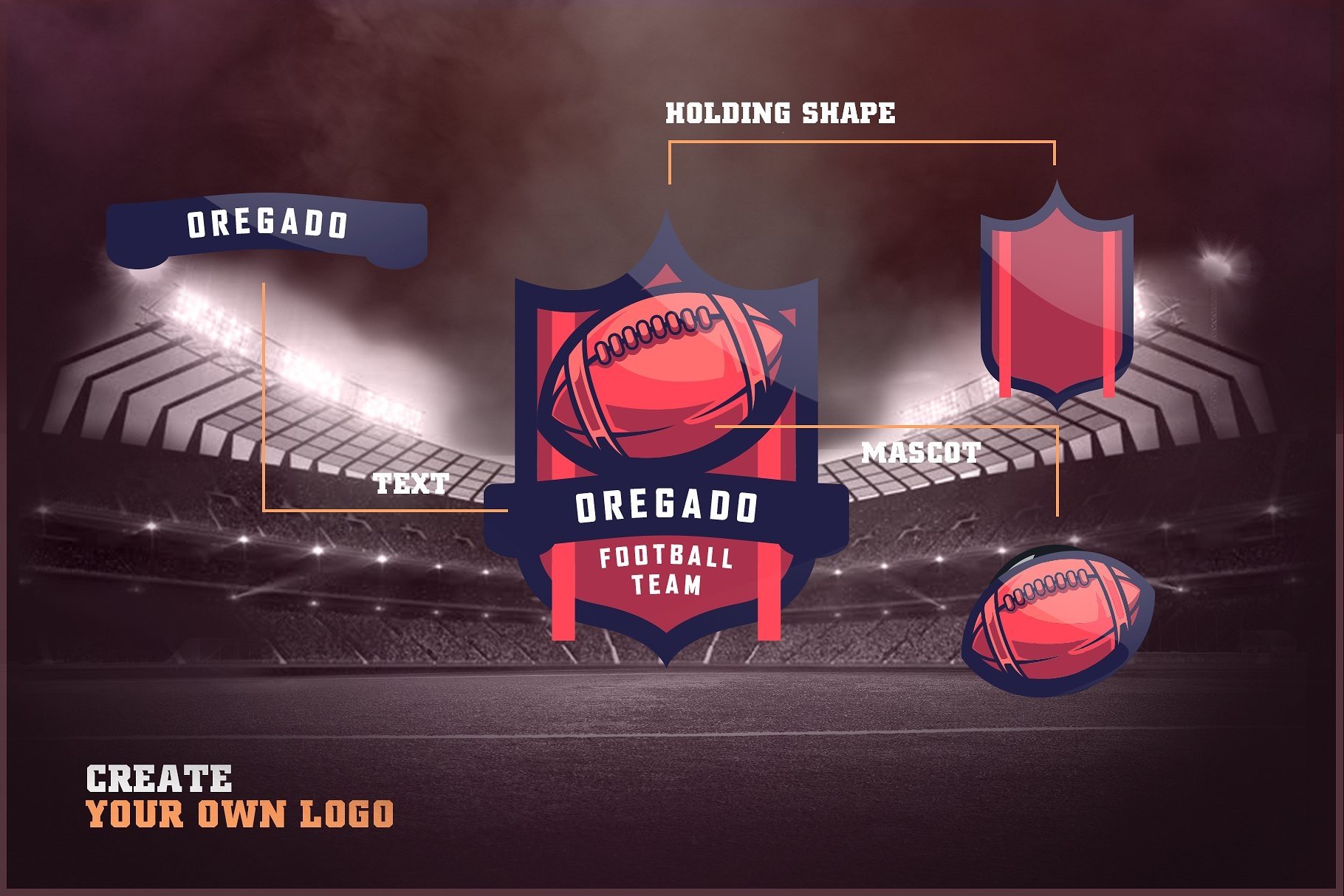 Sports Logo Creator (184737) | Logos | Design Bundles