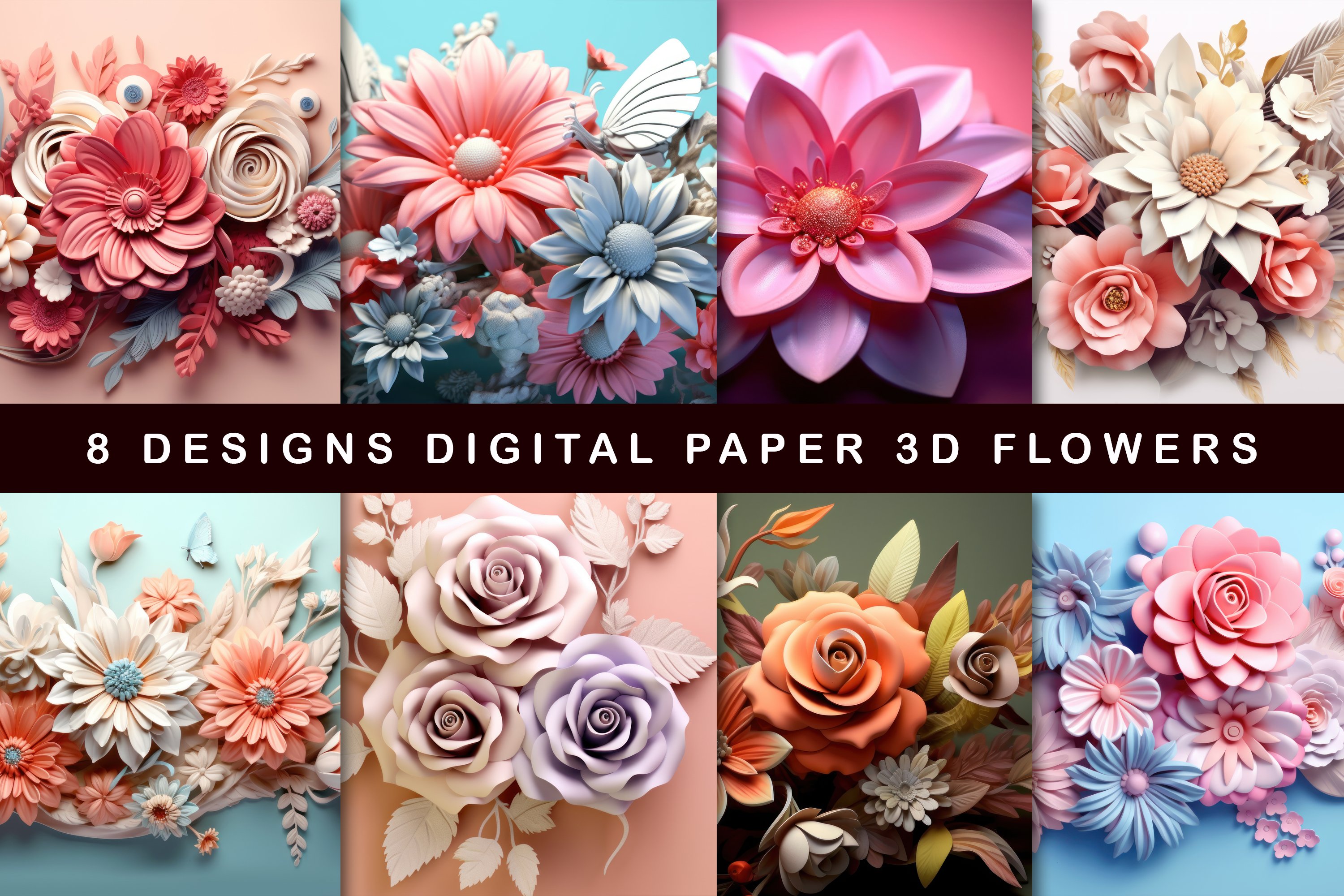 3d Digital Background Designs