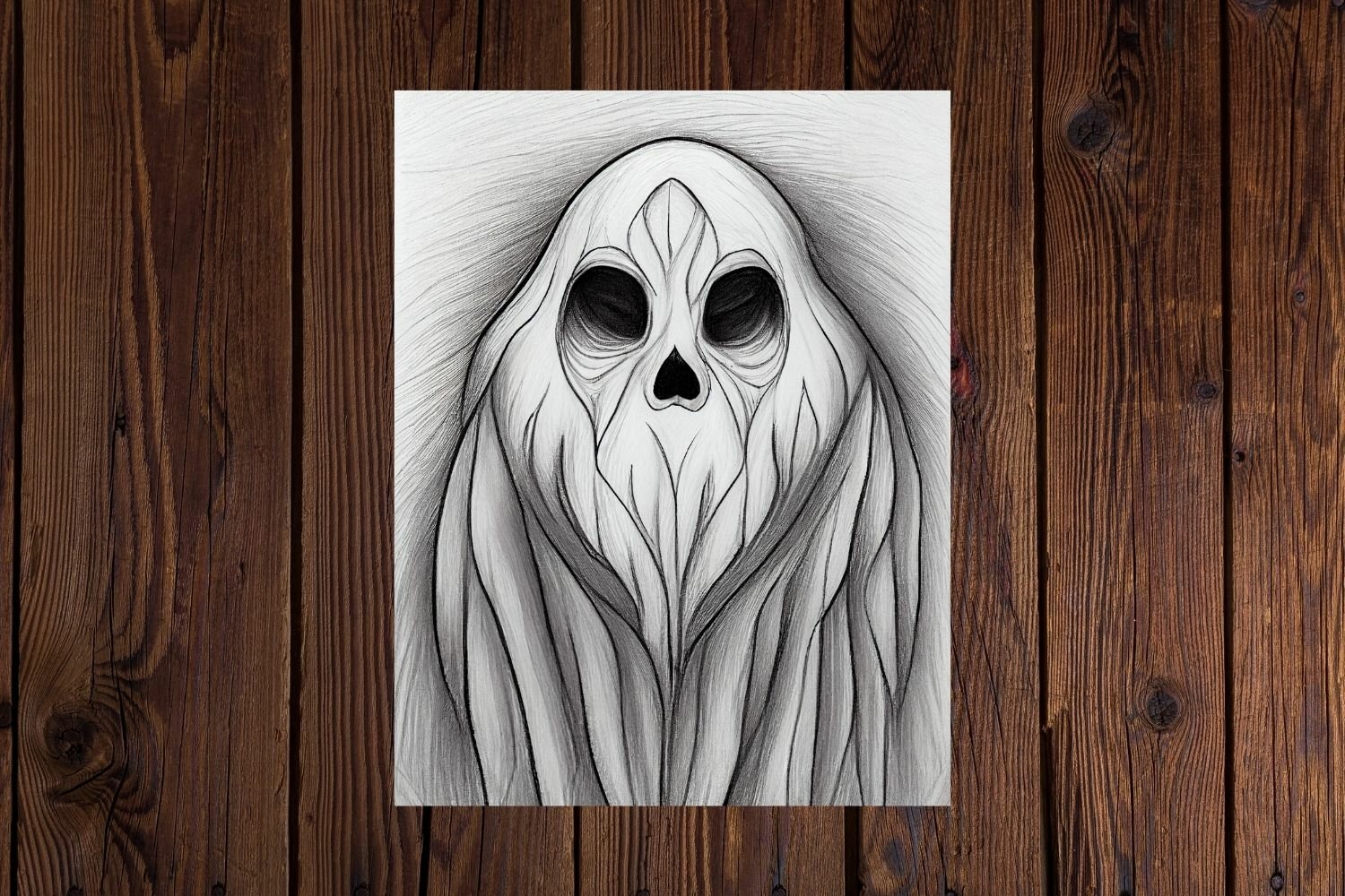 Scary Drawings Of Ghosts