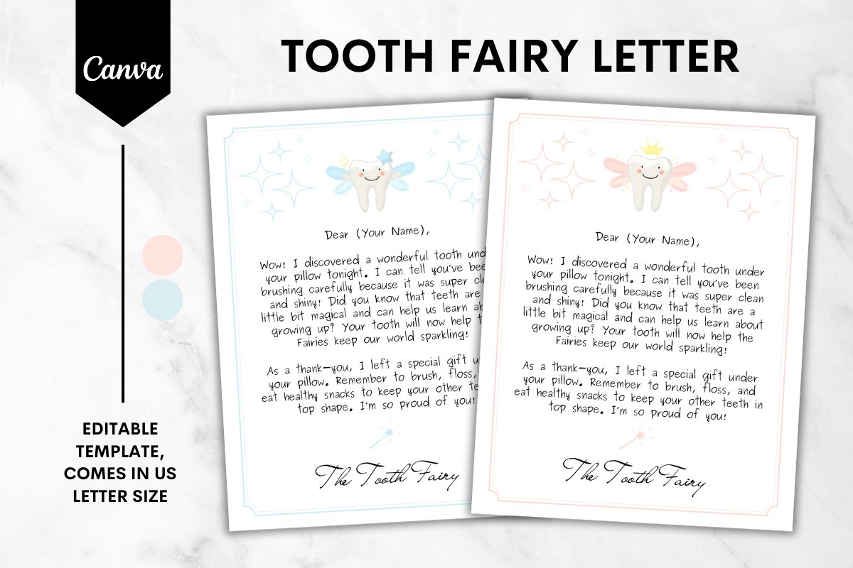 Tooth Fairy Template Kids Dentistry Archives Fresh Dental Care